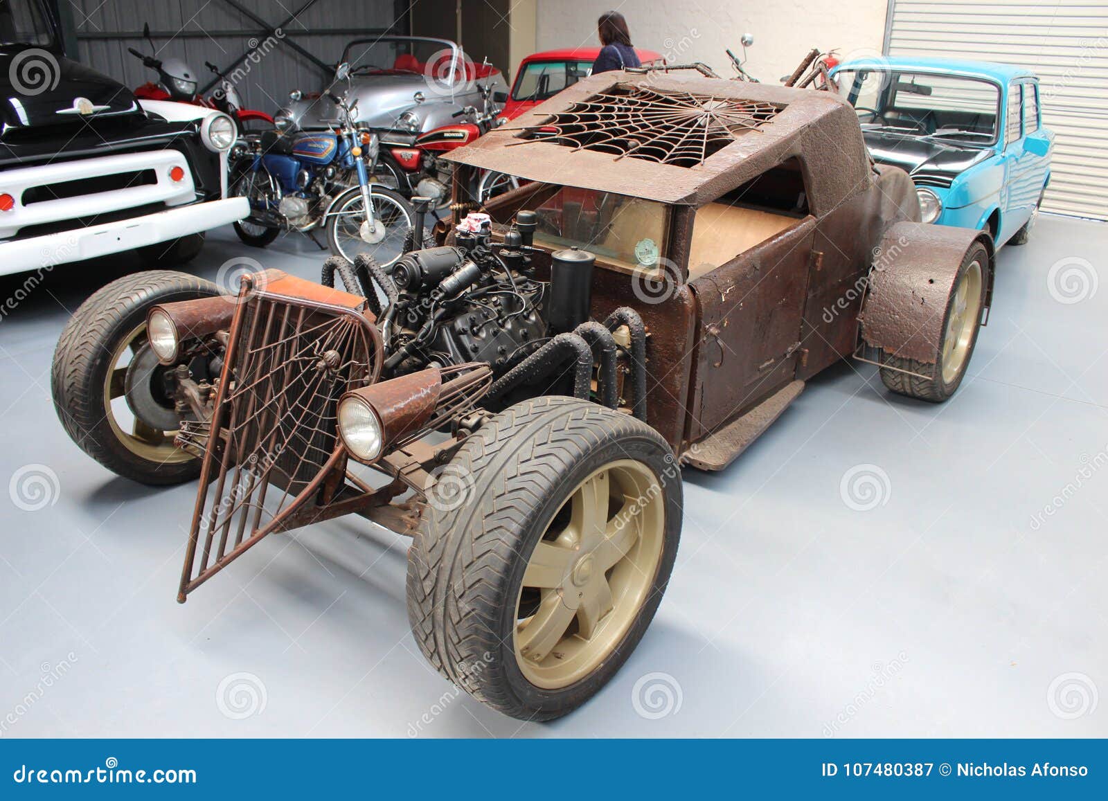 Rat rod spider editorial photography. Image of spider - 107480387