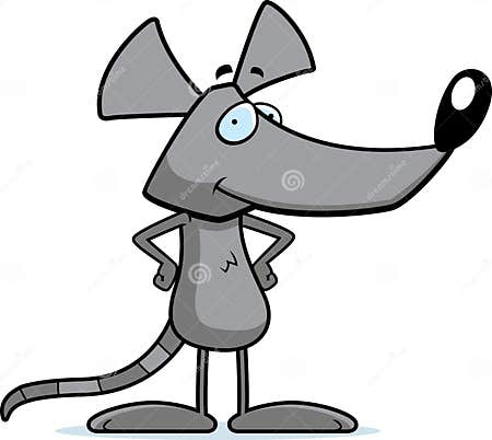 Rat Smiling stock vector. Illustration of vector, cartoon - 10088632