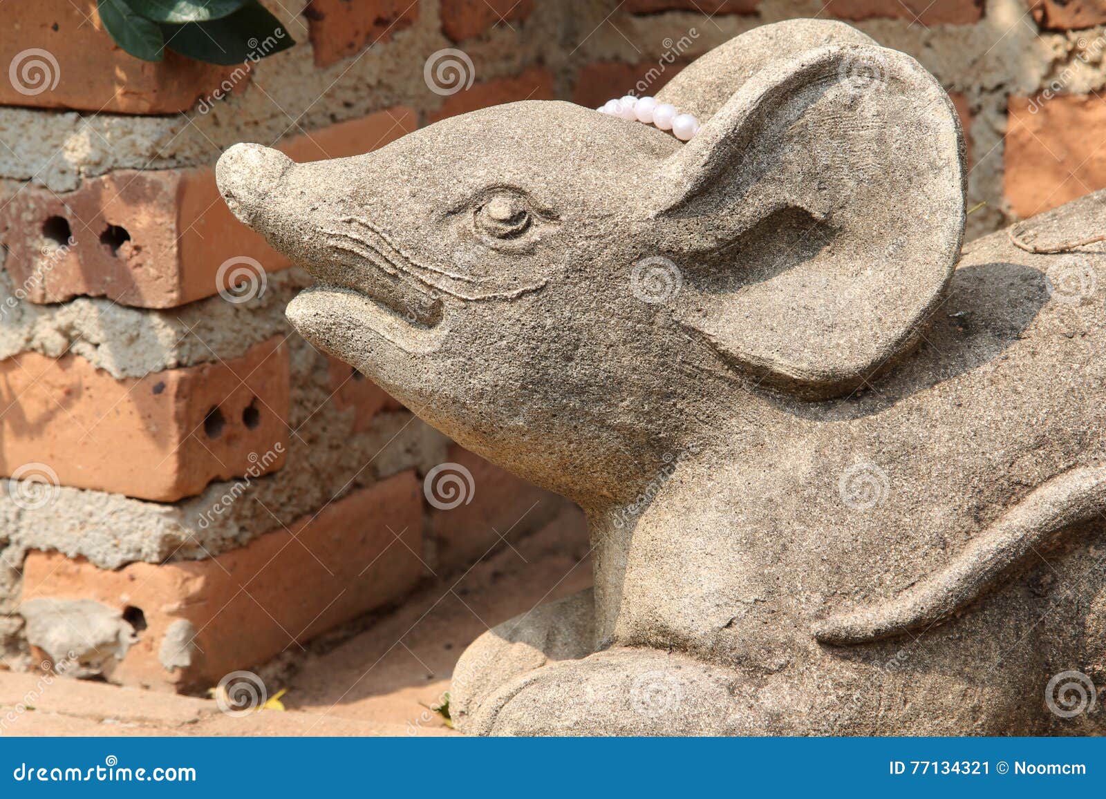 Rat statue stock image. Image of bali, symbol, animal - 77134321