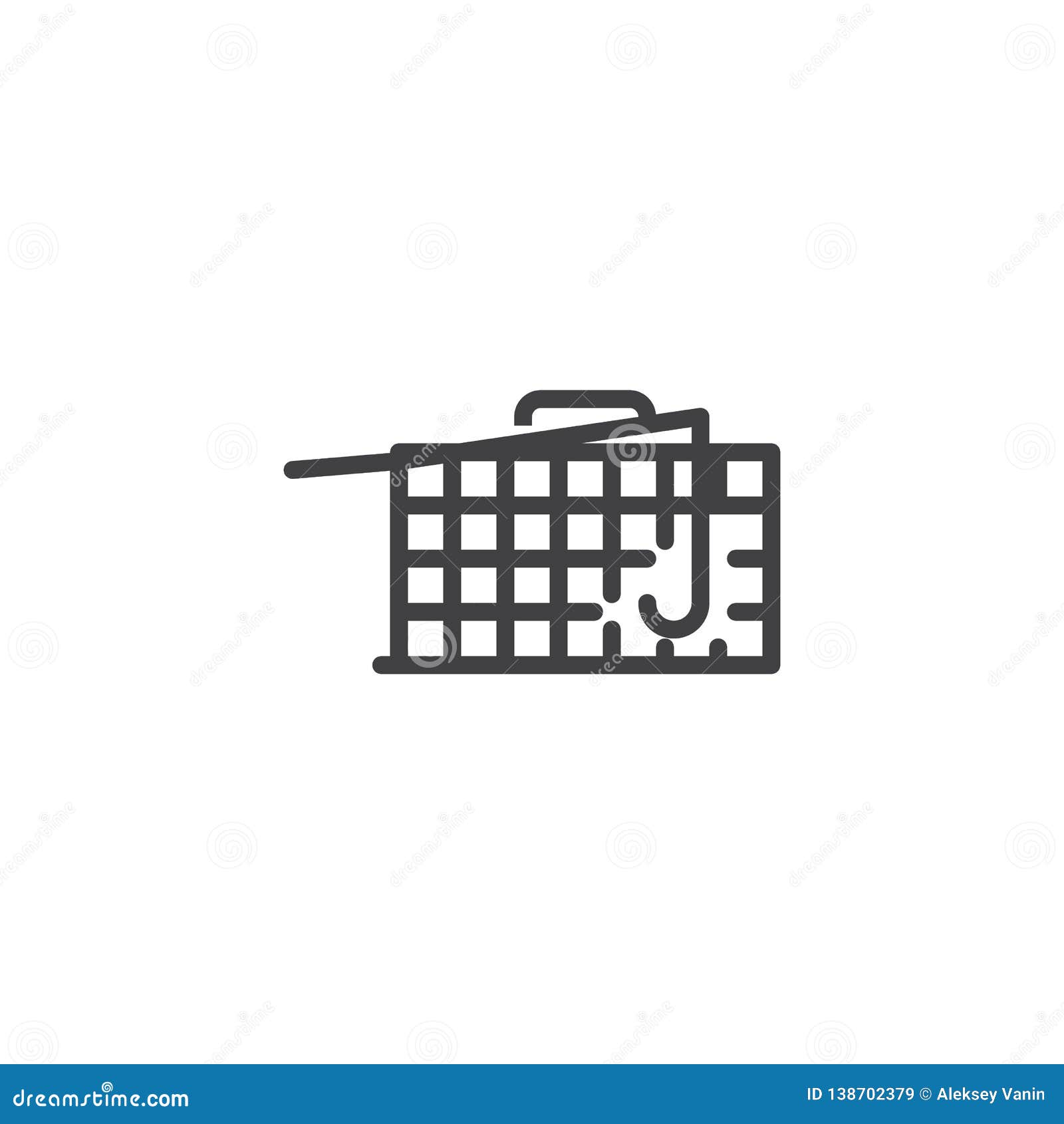 Rat trap box vector icon stock vector. Illustration of pixel - 138702379