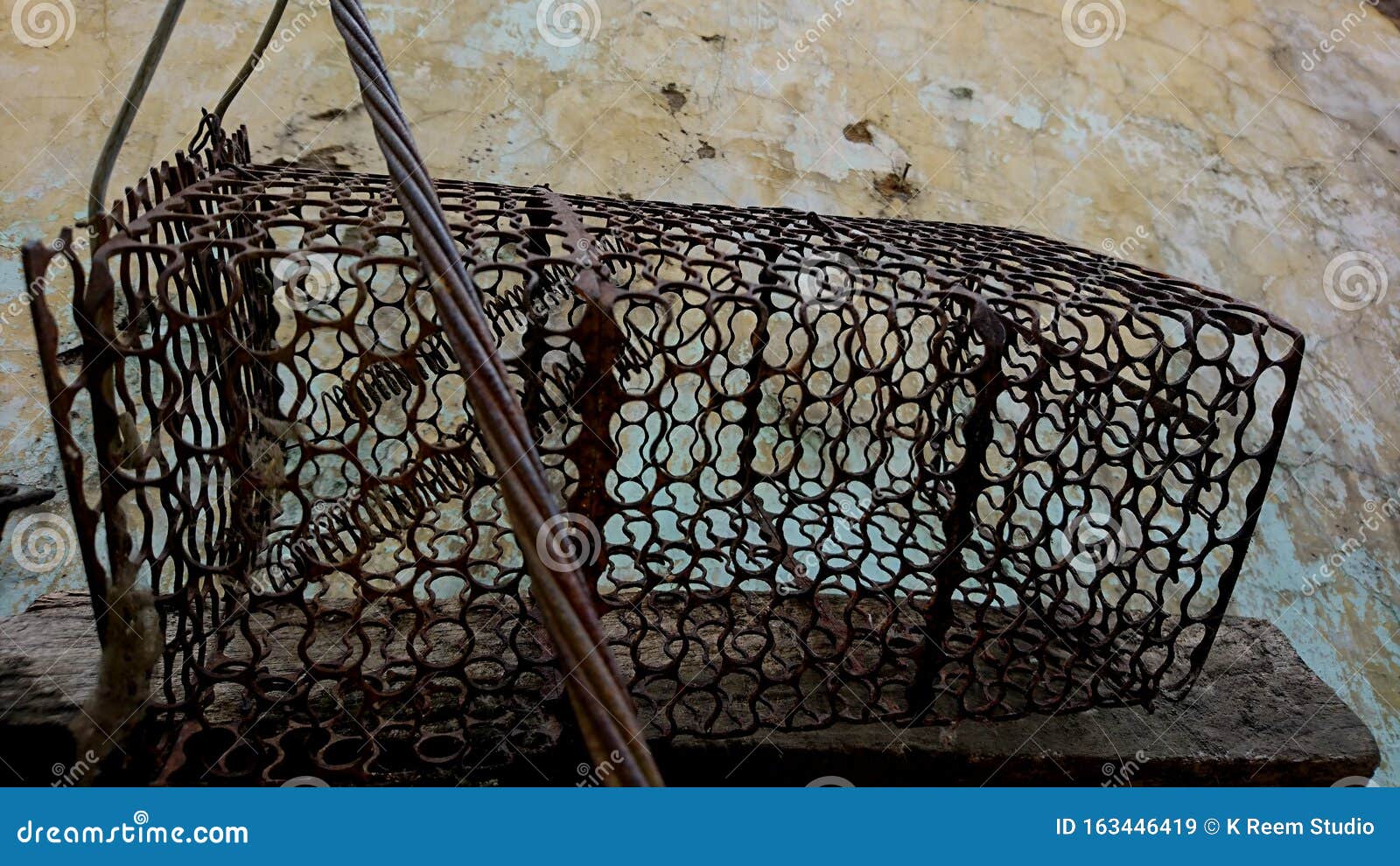 Rat Traps and Rusted Iron Wire Stock Image - Image of wire, metal ...