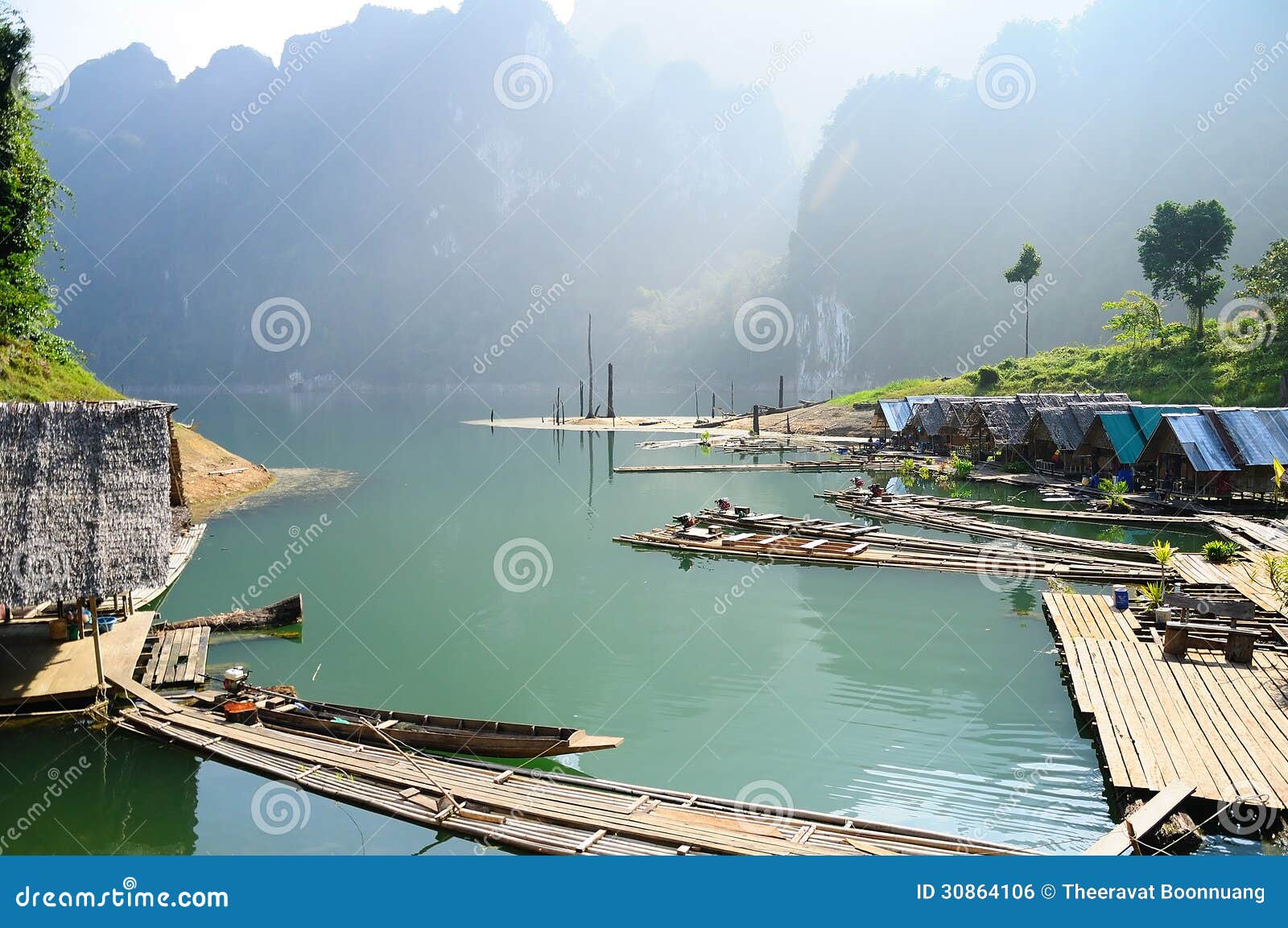 Ratchaprapa Dam stock photo. Image of clouds, peace, ratchaprapa - 30864106