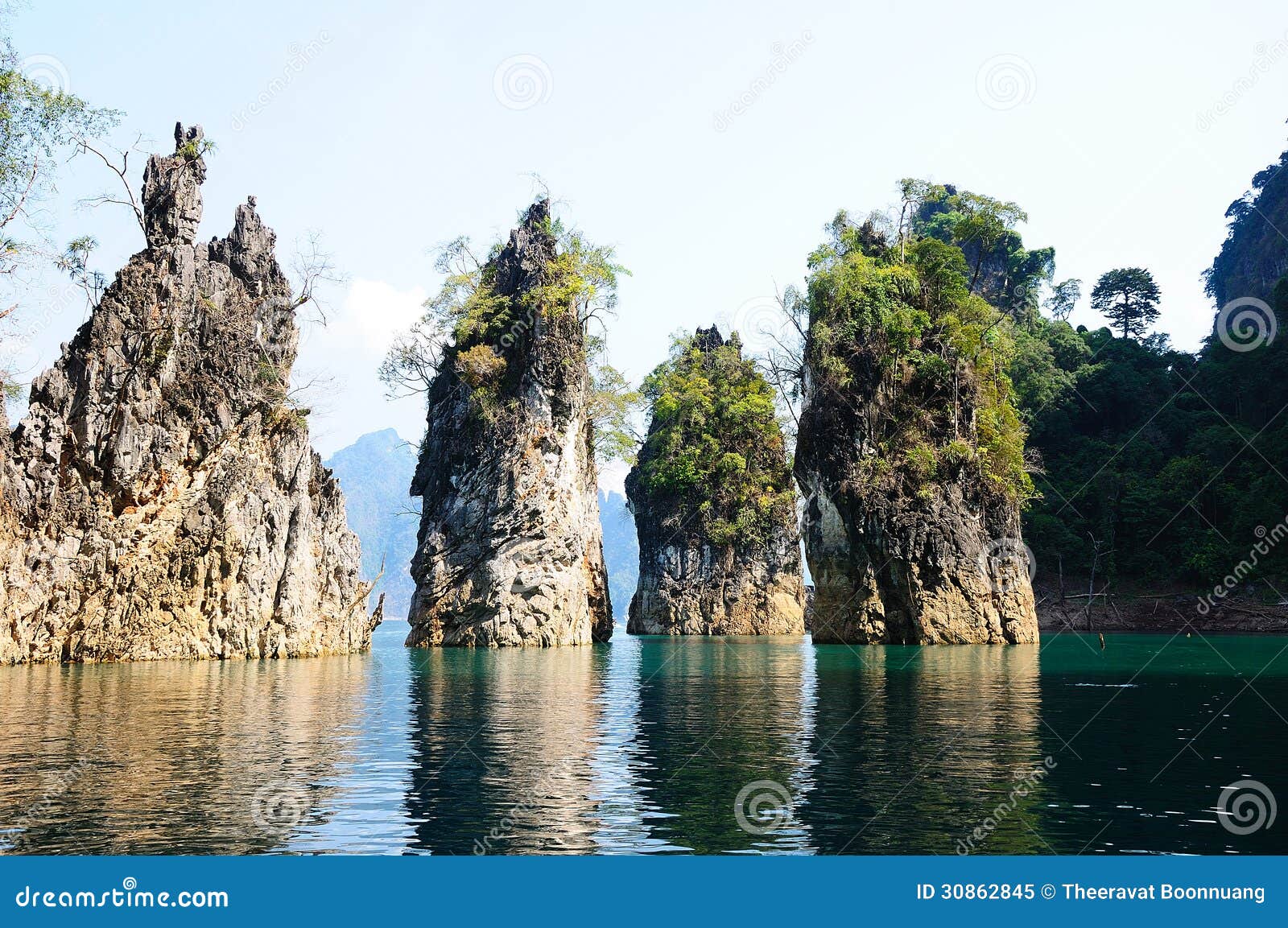Ratchaprapa Dam stock image. Image of background, outdoor - 30862845