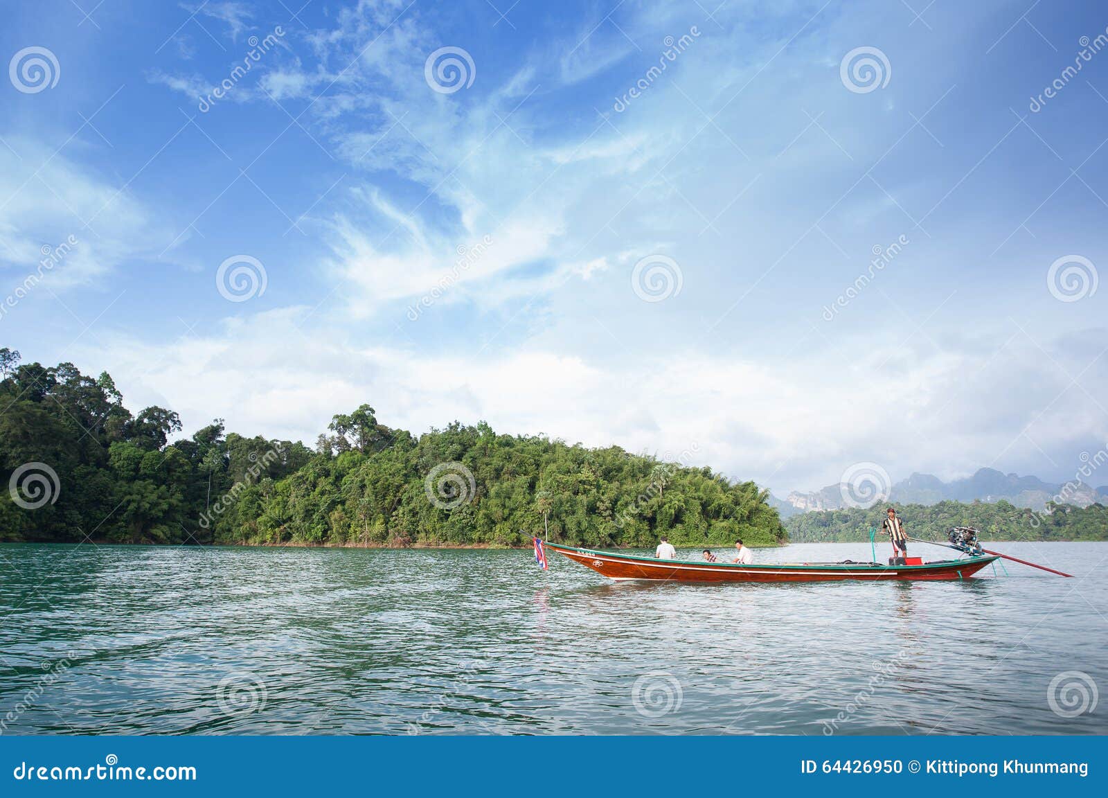 Ratchaprapha Dam editorial image. Image of cheow, kayak - 64426950