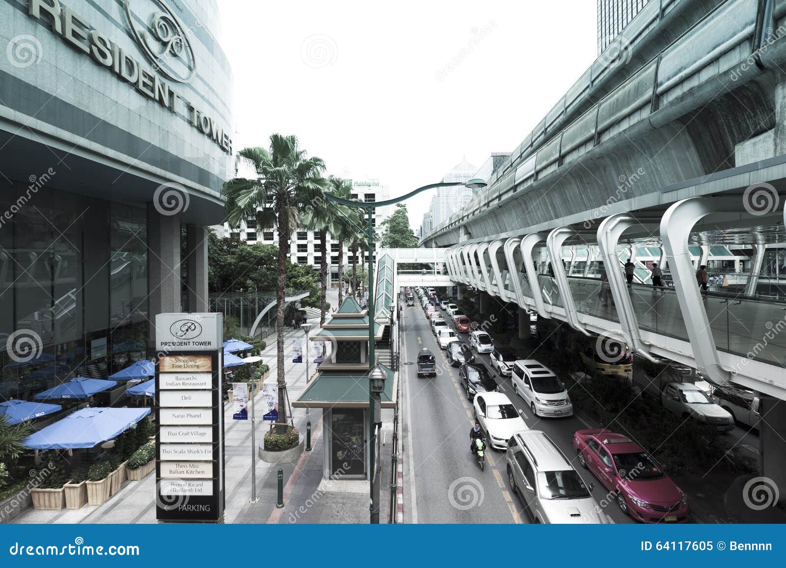 Ratchaprasong District in Bangkok Editorial Image - Image of buddhist ...