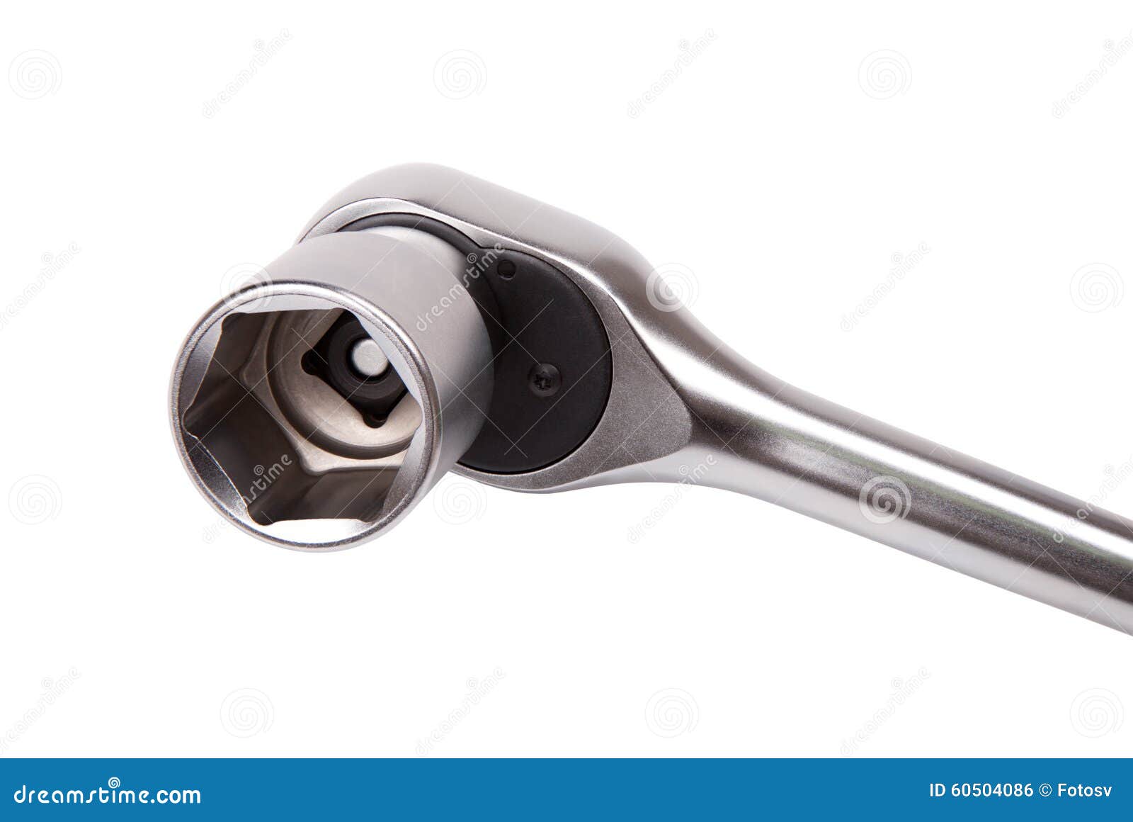 Ratchet with hex head stock photo. Image of locksmith - 60504086