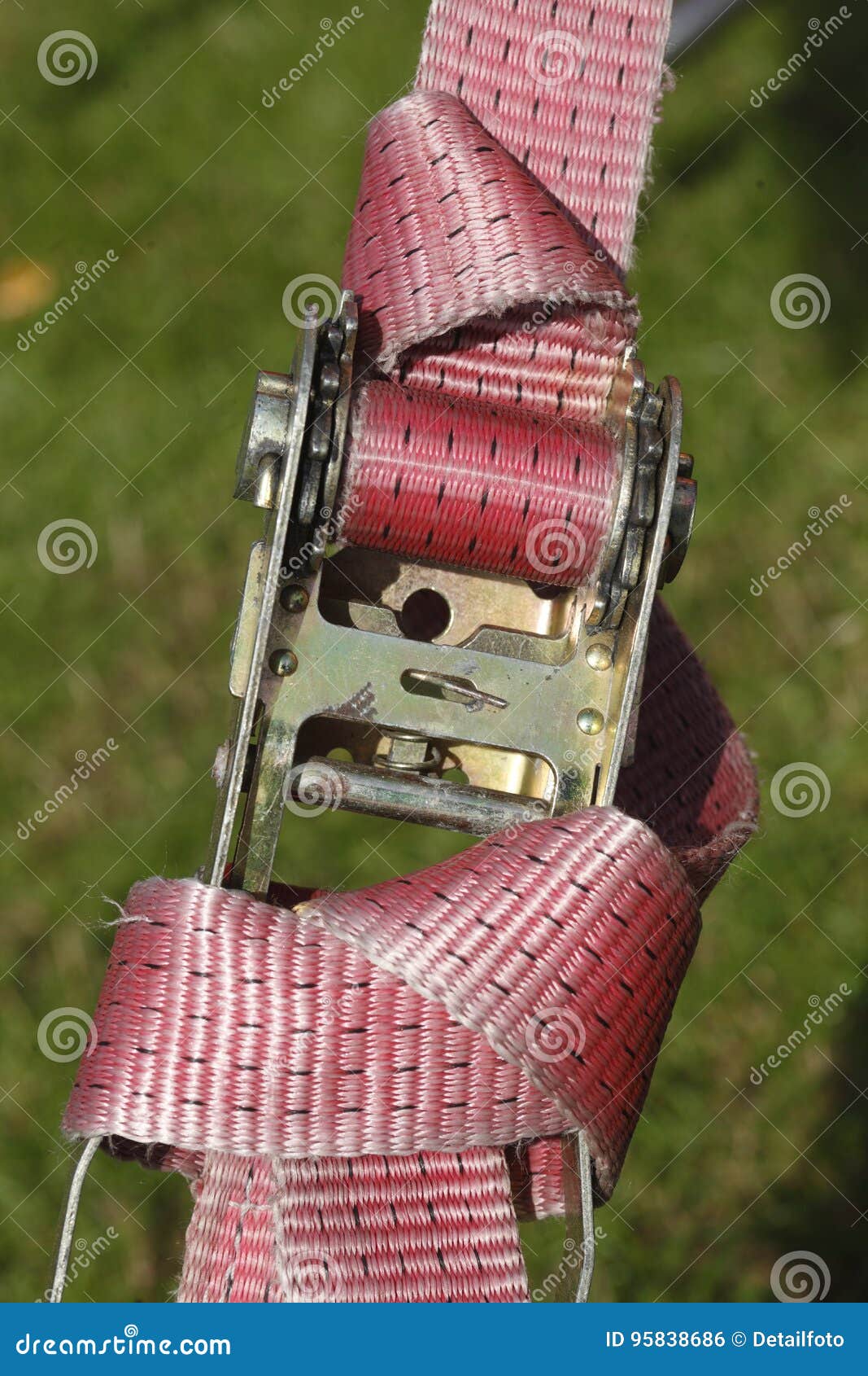 Ratchet lashing strap stock photo. Image of instep, lashed - 95838686