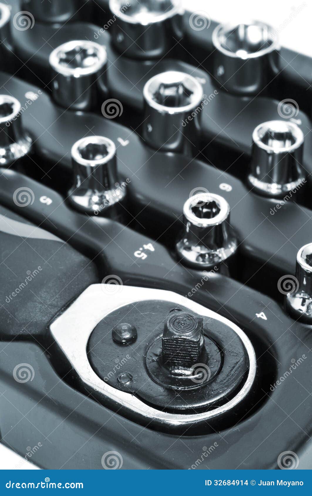 Ratchet wrench set stock photo. Image of toolkit, tradesman - 32684914
