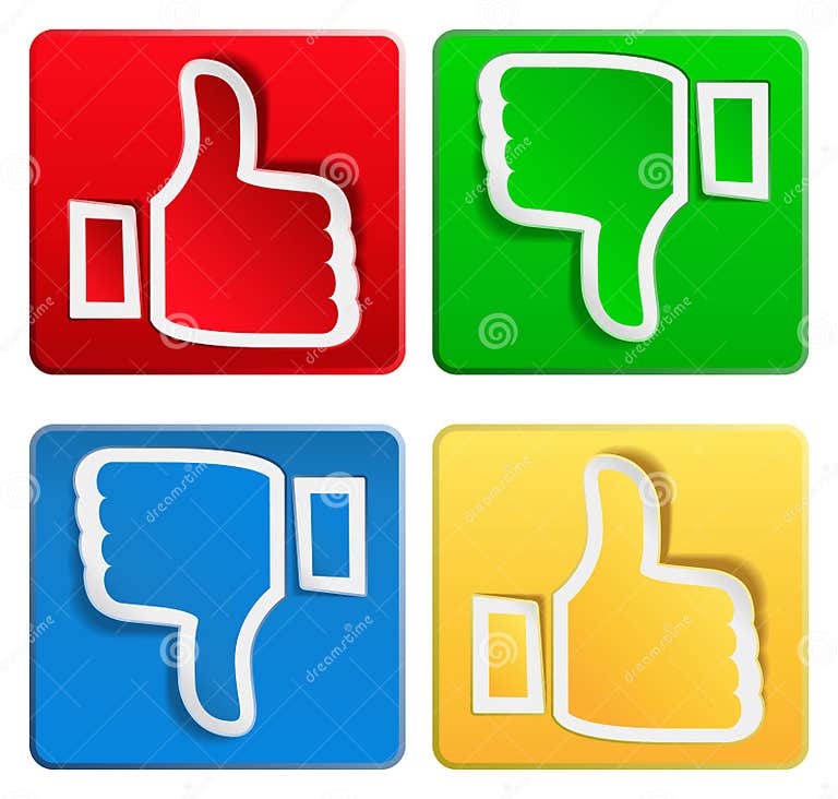 Rate buttons stock vector. Illustration of label, finger - 22076516