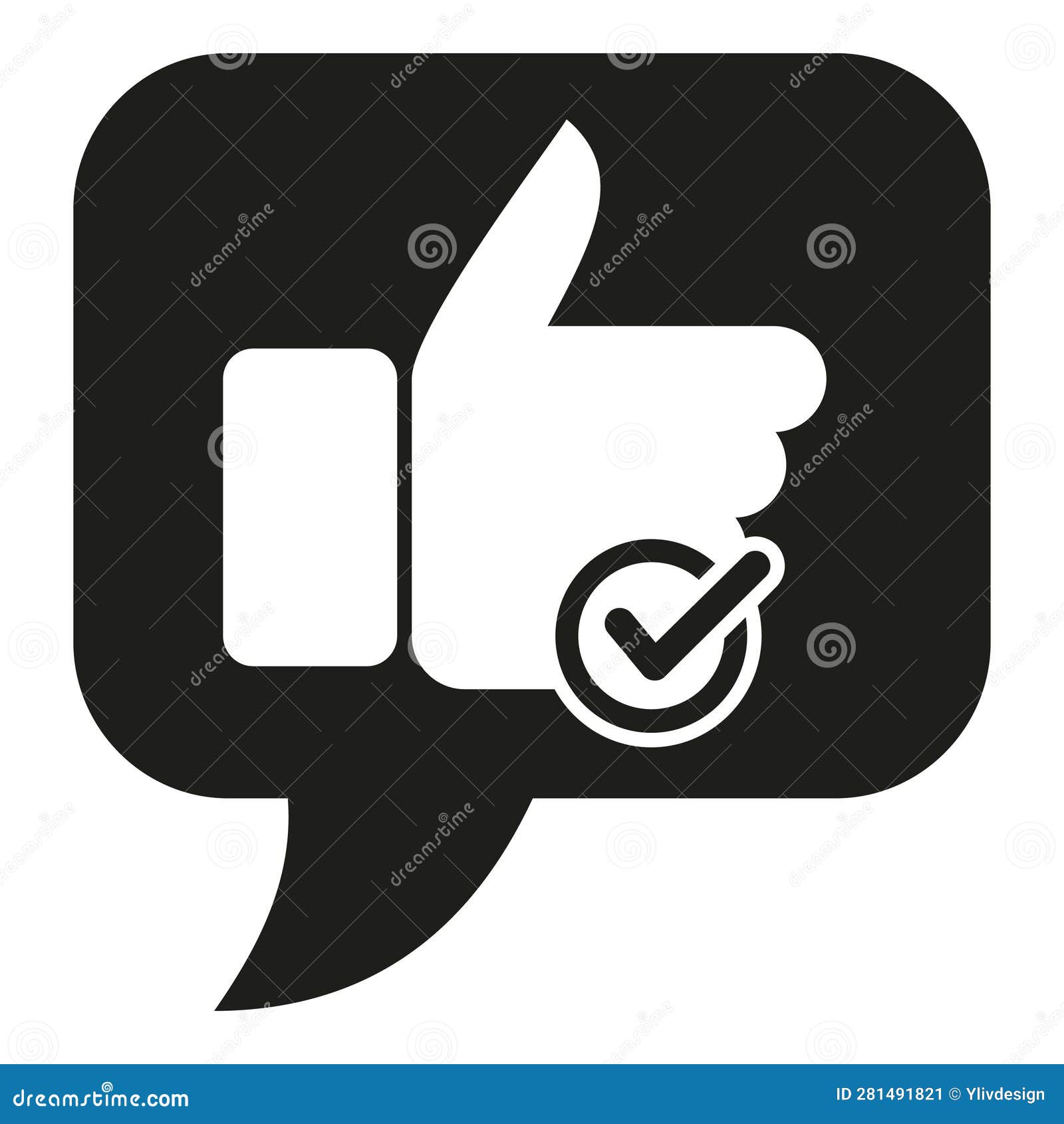Rate Chat Icon Simple Vector. Feedback Review Stock Illustration ...