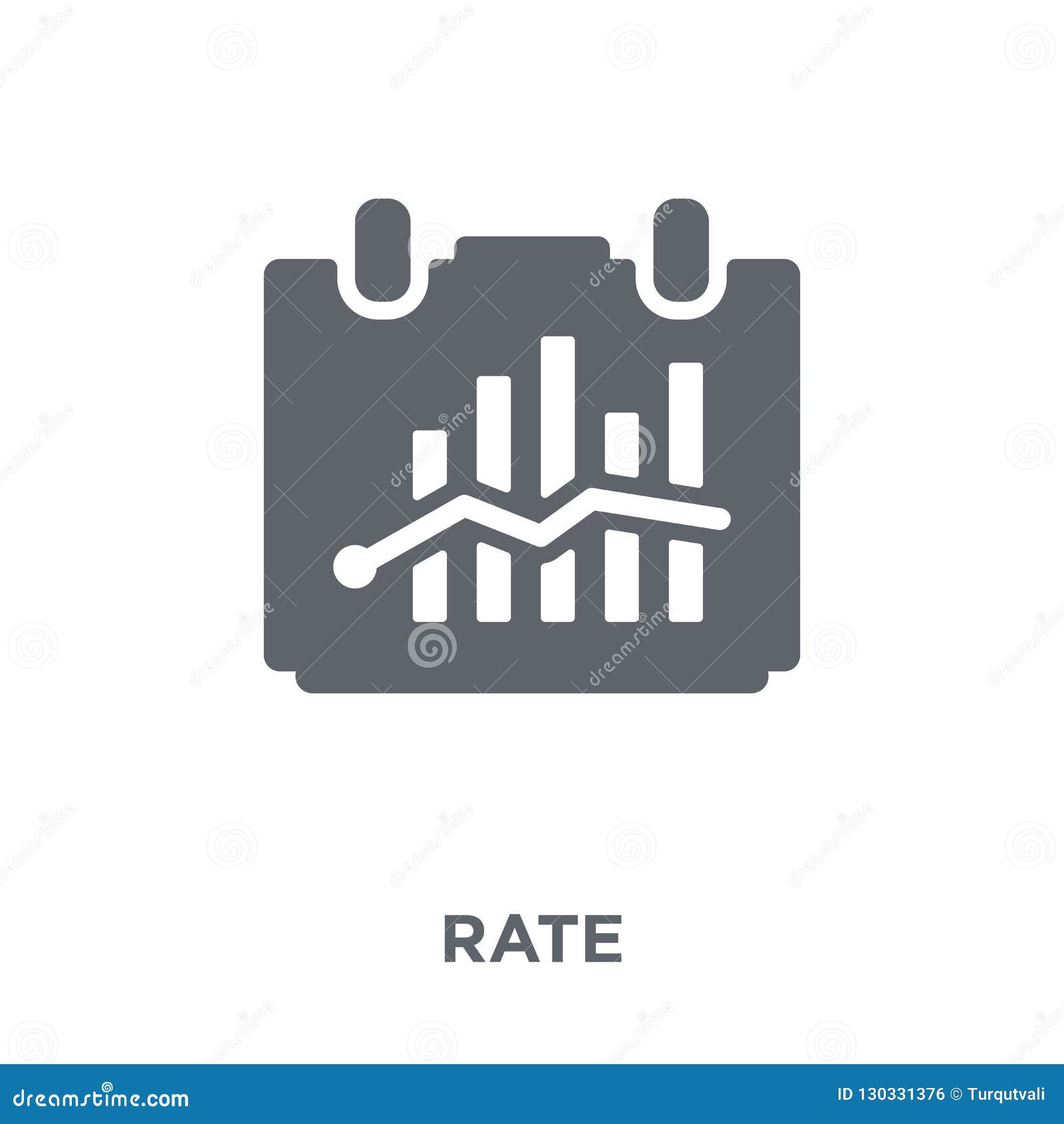 Rate icon from collection. stock vector. Illustration of review - 130331376