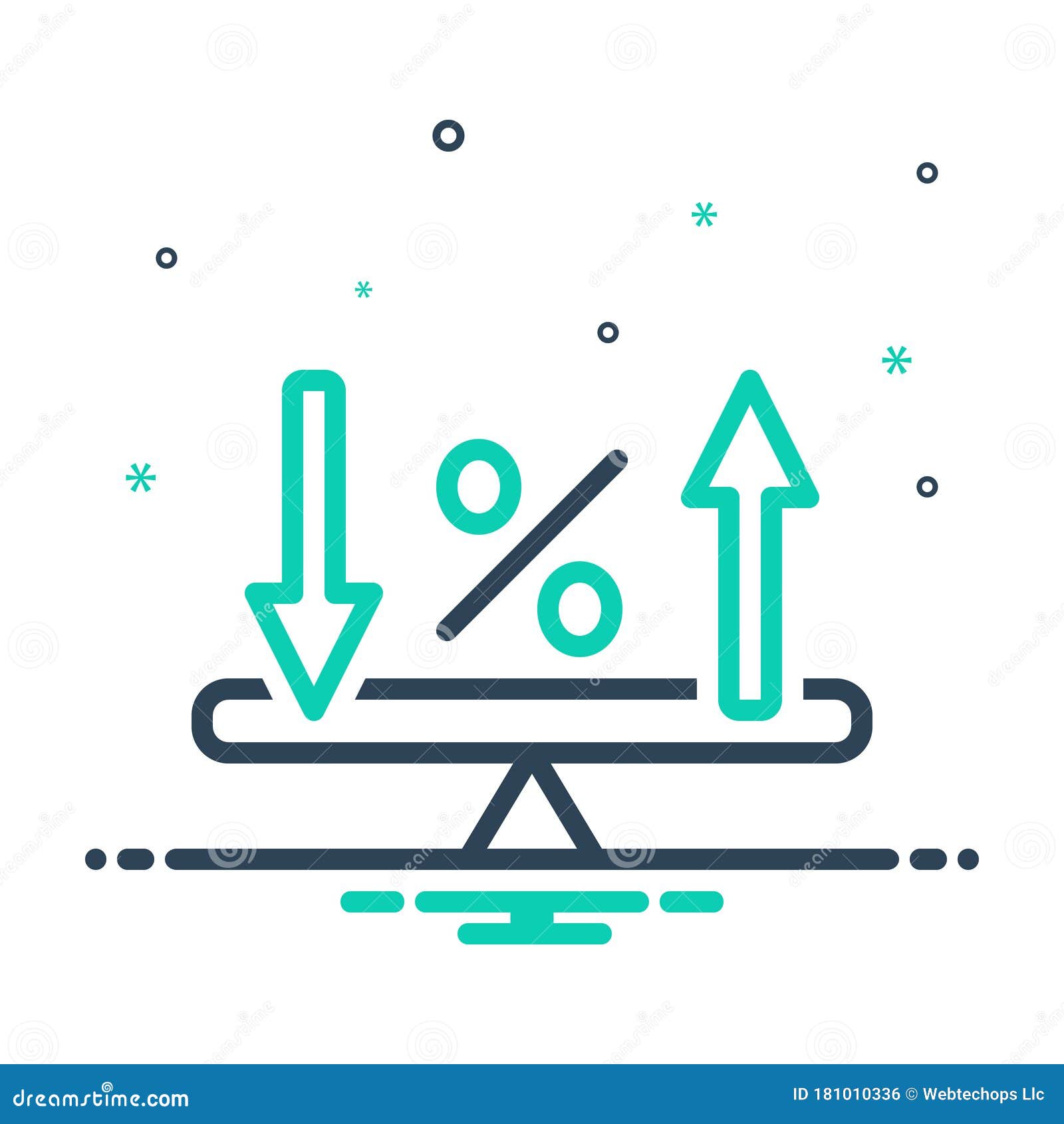Mix Icon for Rate, Ratings and Wage Stock Vector - Illustration of ...
