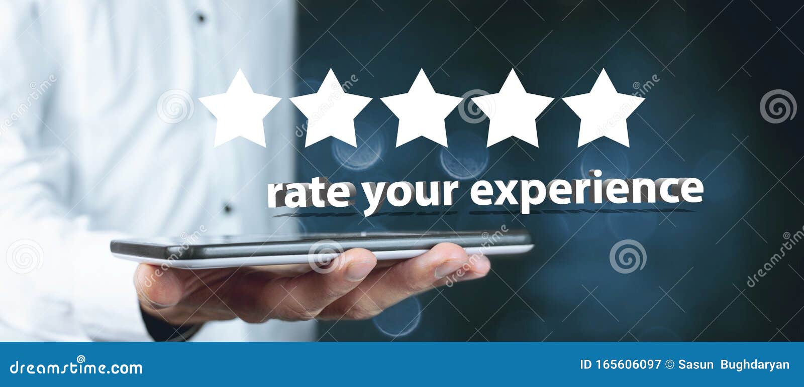 Rate Your Experience 5 Star Stock Image - Image of benchmark, result ...