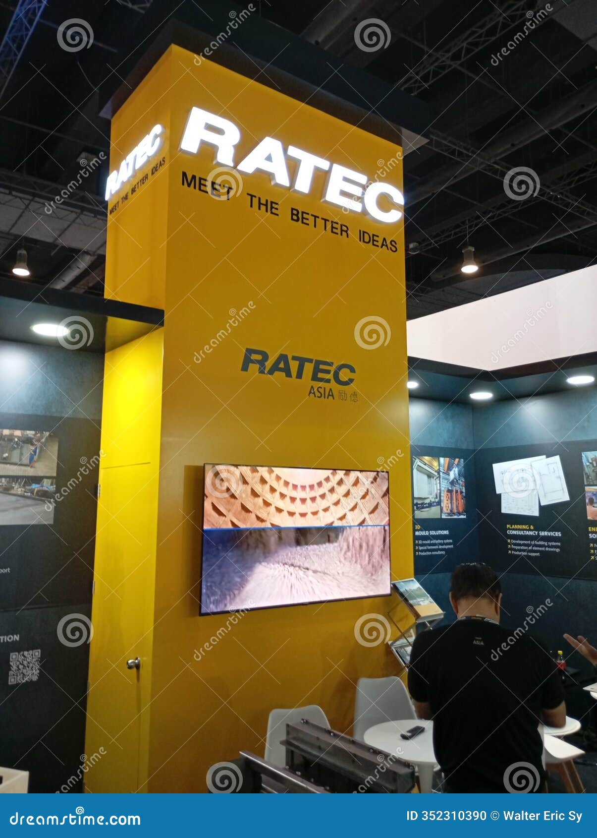 Ratec at Philconstruct Expo in Pasay, Philippines Editorial Image ...