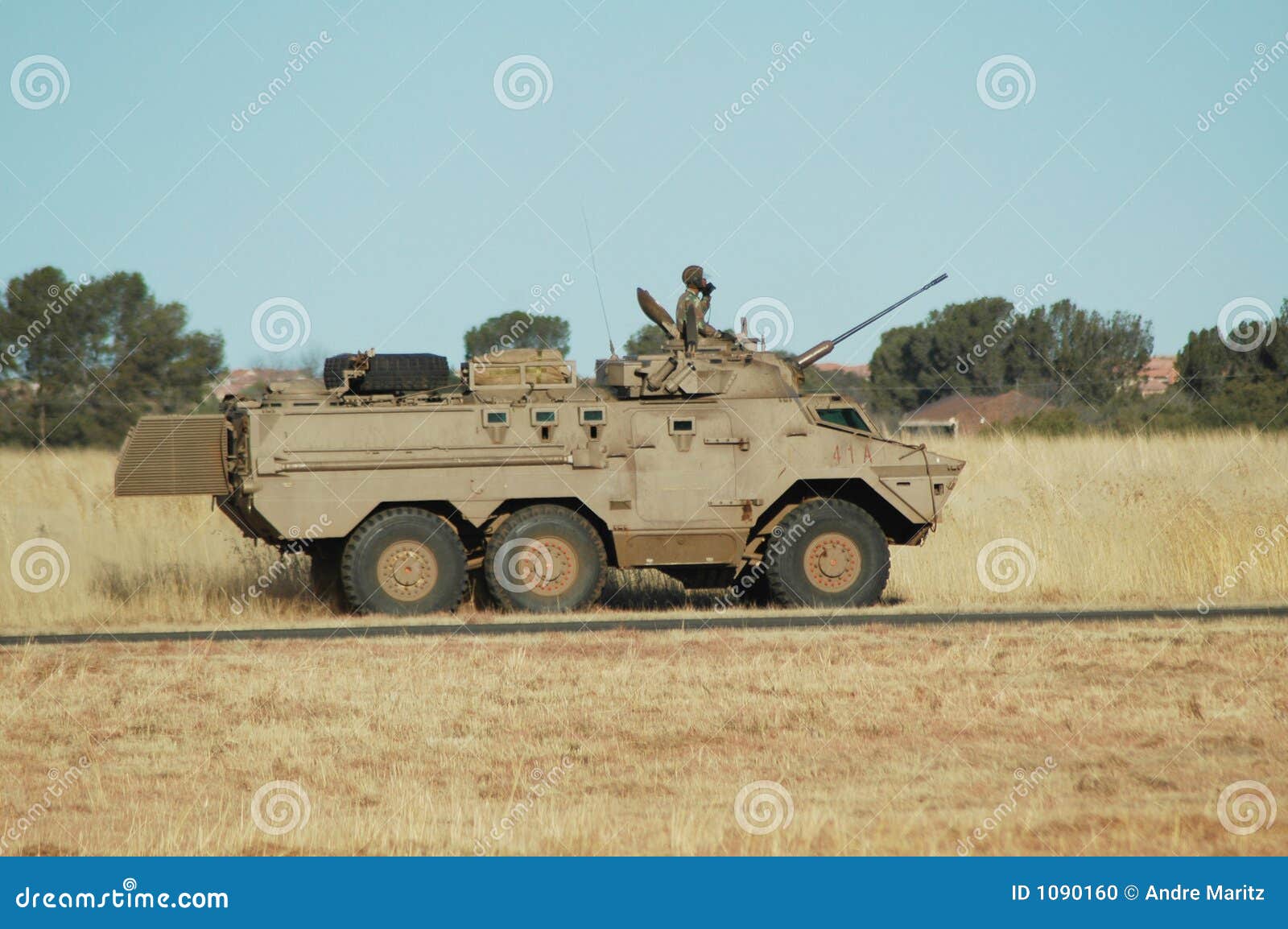 Ratel 20 troop carrier stock photo. Image of canon, africa - 1090160