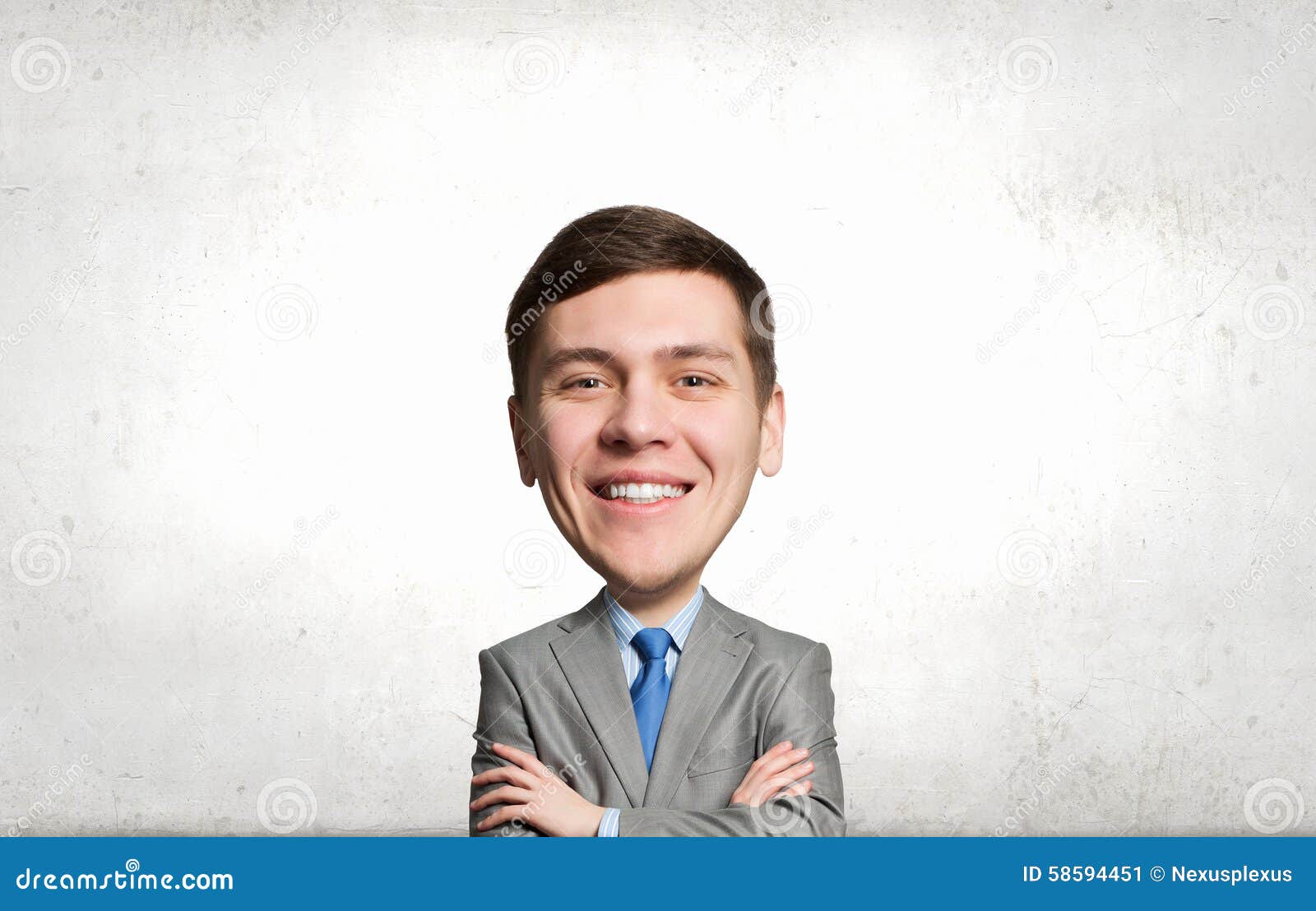 He is rather smart stock image. Image of happiness, creative - 58594451