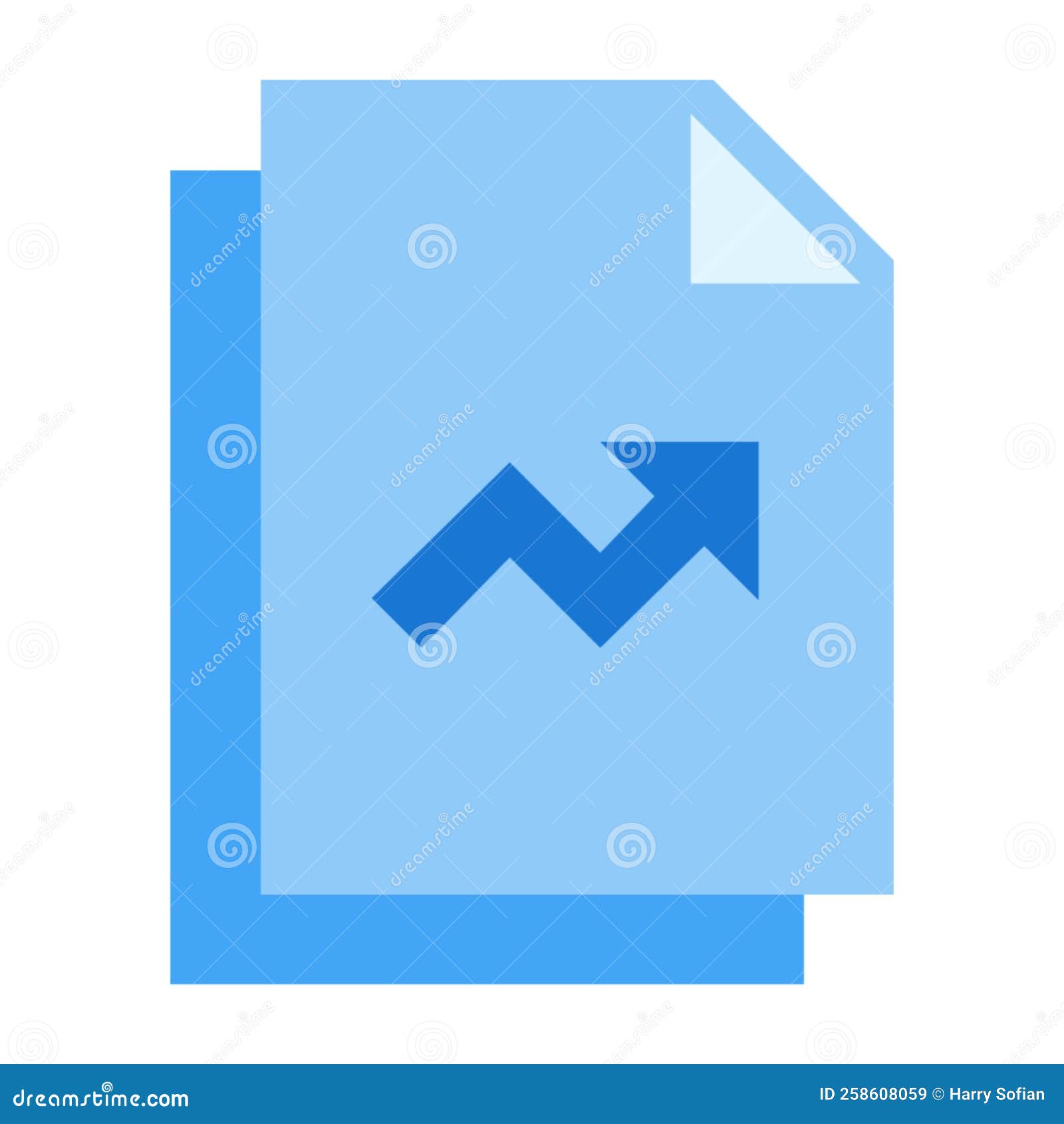 Rating Increase Icon Illustration Stock Illustration - Illustration of ...