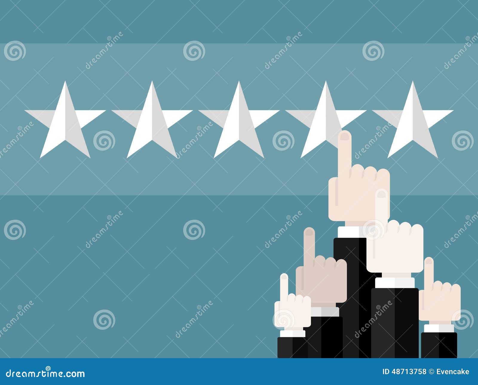 Rating stock vector. Illustration of vector, isolated - 48713758