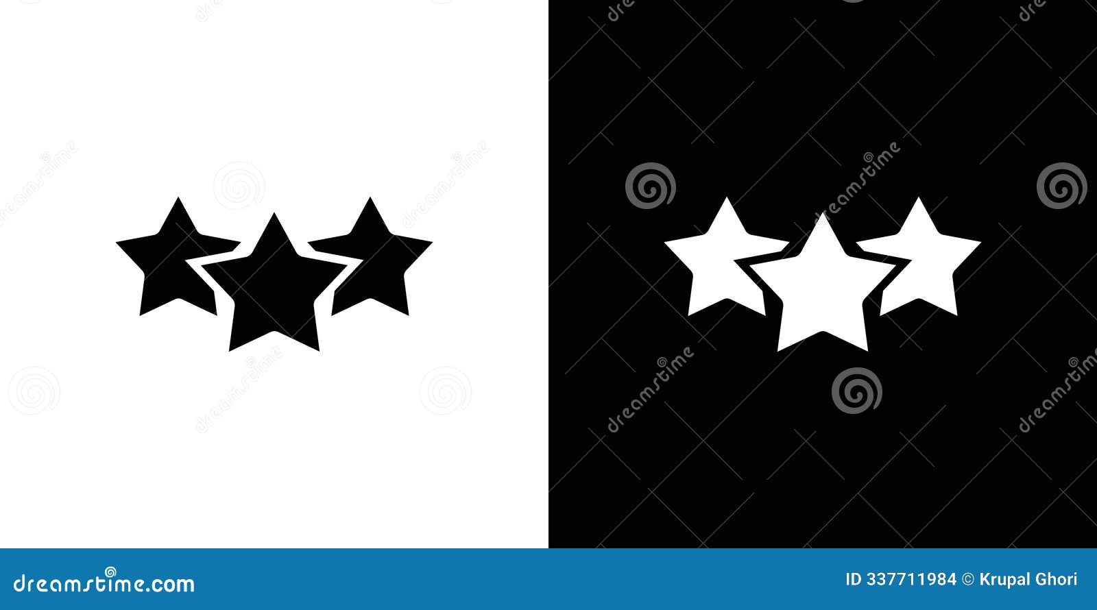 Rating Star Icon Set Vector Illustration Stock Illustration ...