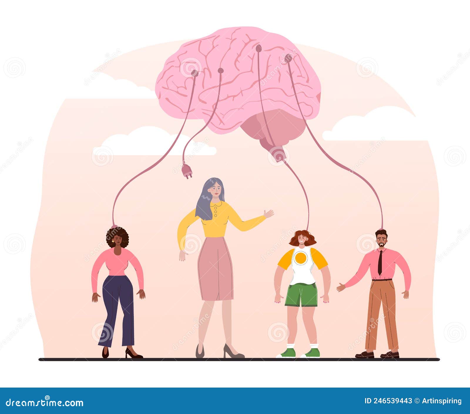 Rationalism Set. Logical and Structural Thinking Stock Vector ...