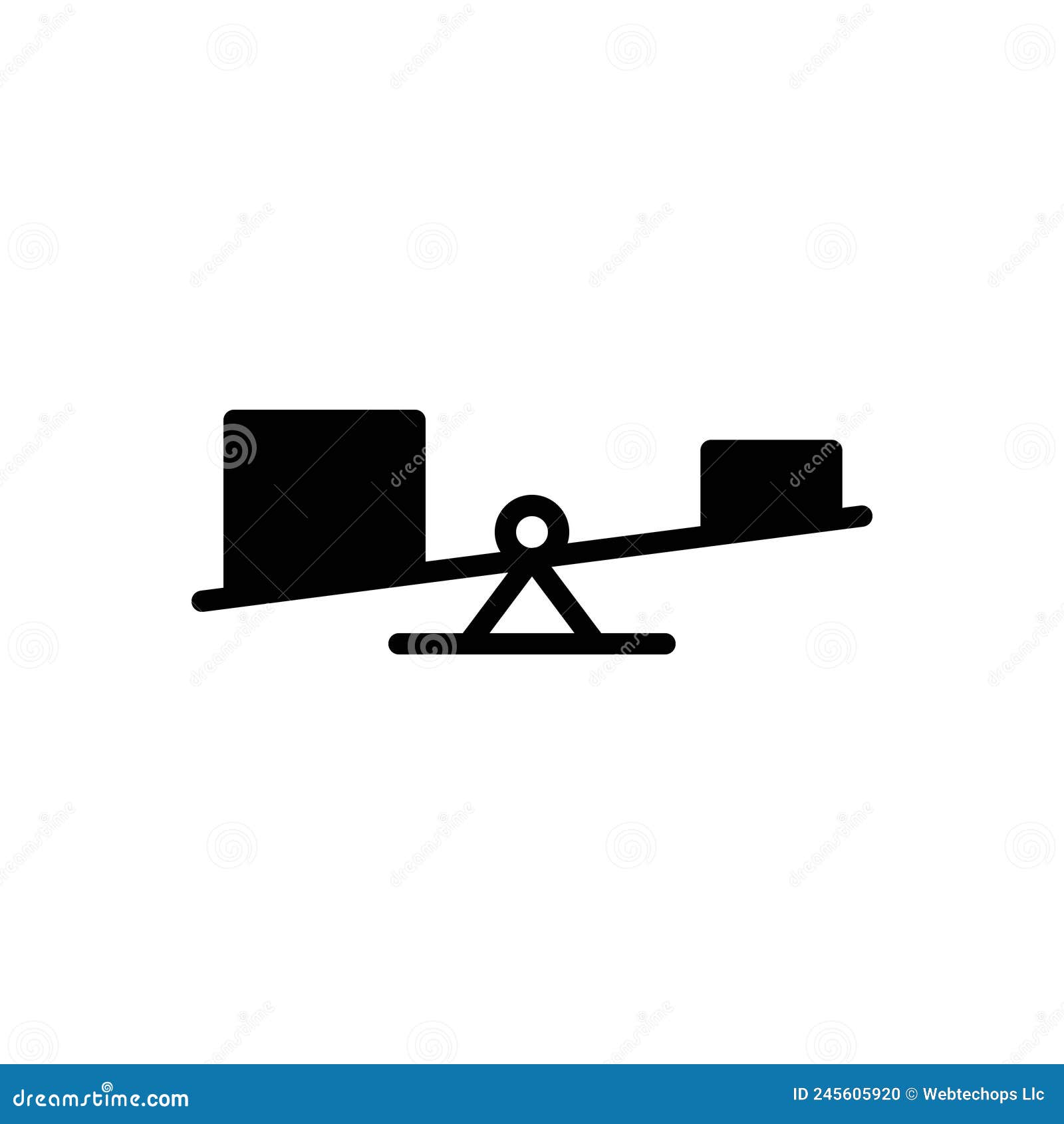 Black Solid Icon for Ratios, Proportion and Rate Stock Vector ...