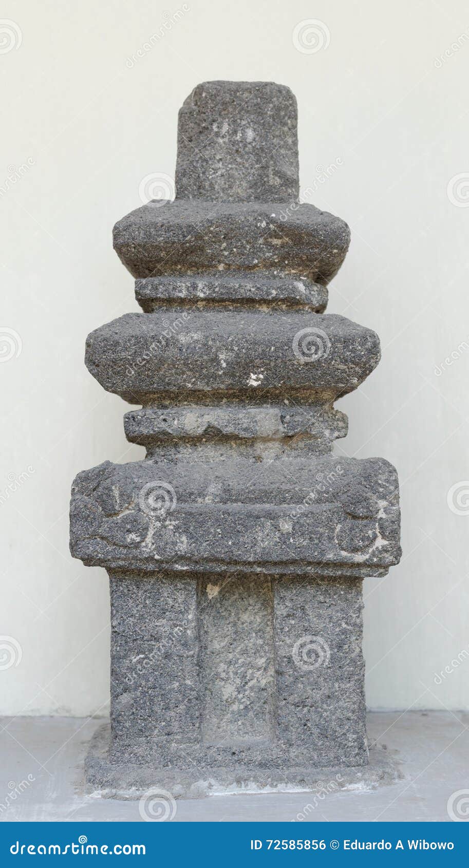 Ratna from the Top of Javanese Temple Stock Photo - Image of indonesia ...