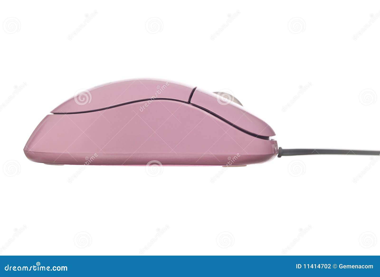 Rato Cor-de-rosa Do Computador Foto de Stock - Imagem de plugue, rede ...