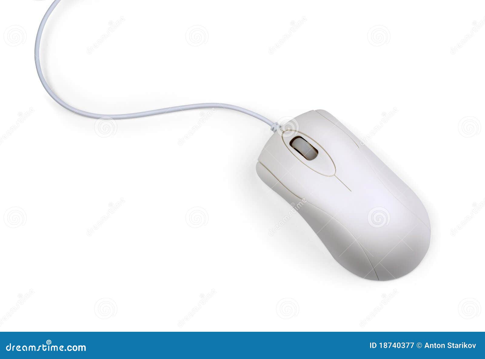 Rato do computador imagem de stock. Imagem de isolado - 18740377