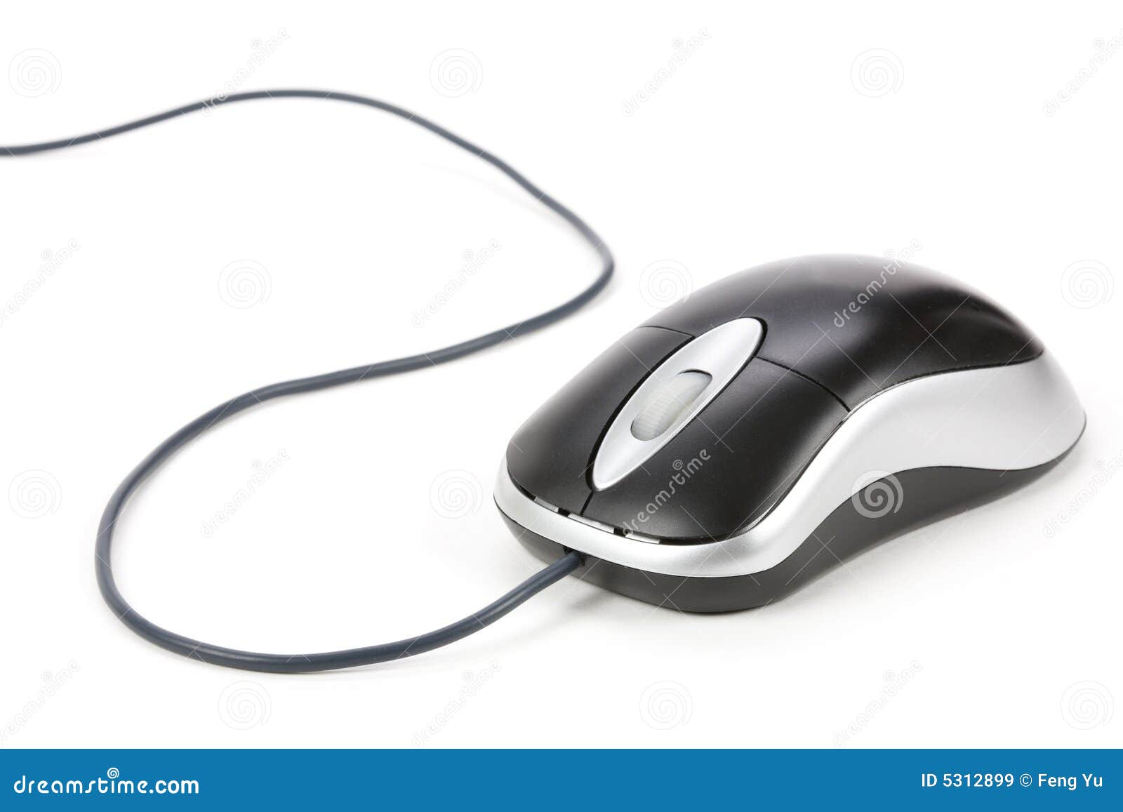 Rato do computador imagem de stock. Imagem de isolado - 5312899