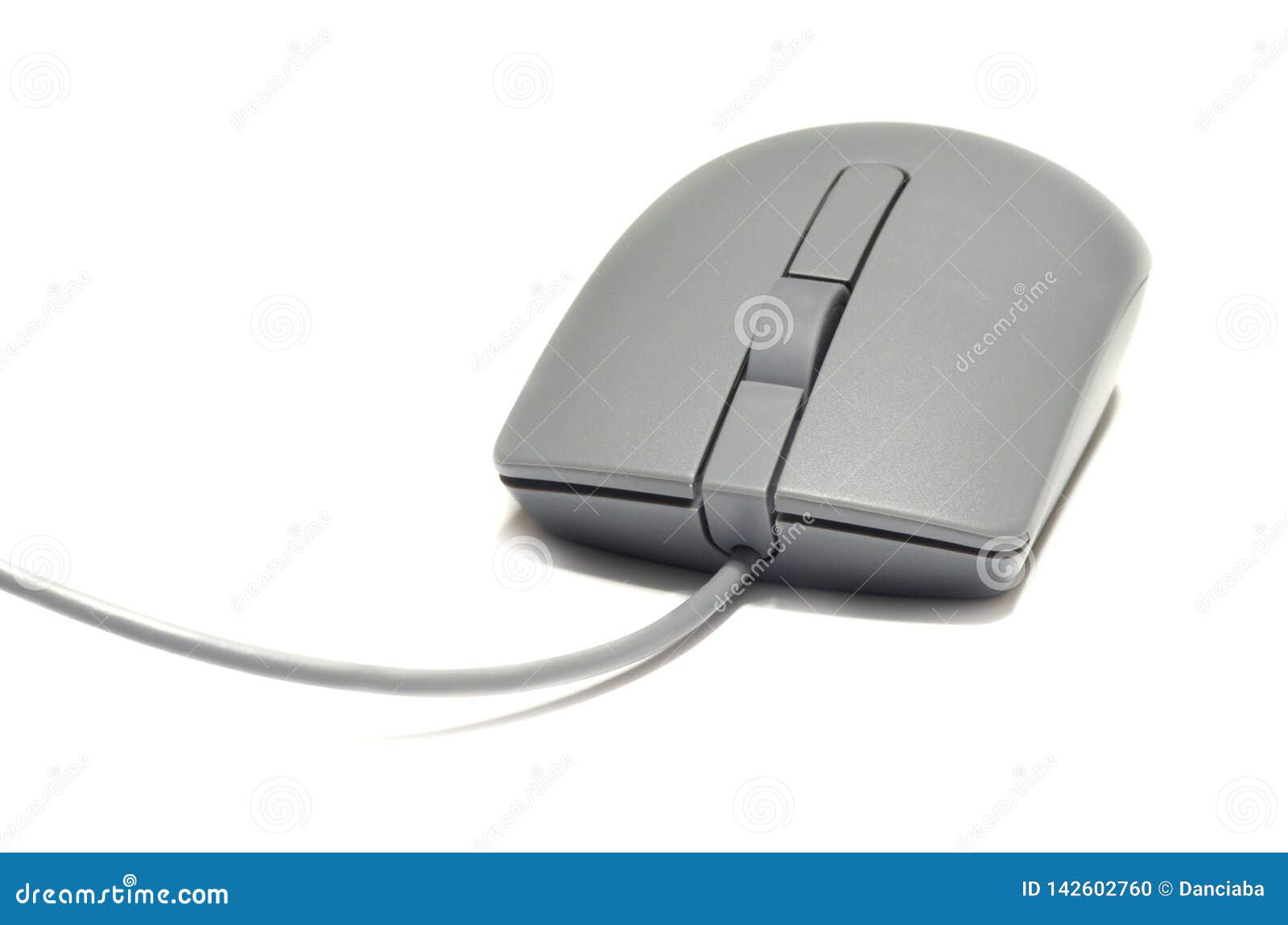 Rato Do PC Isolado No Fundo Branco Foto de Stock - Imagem de preto ...