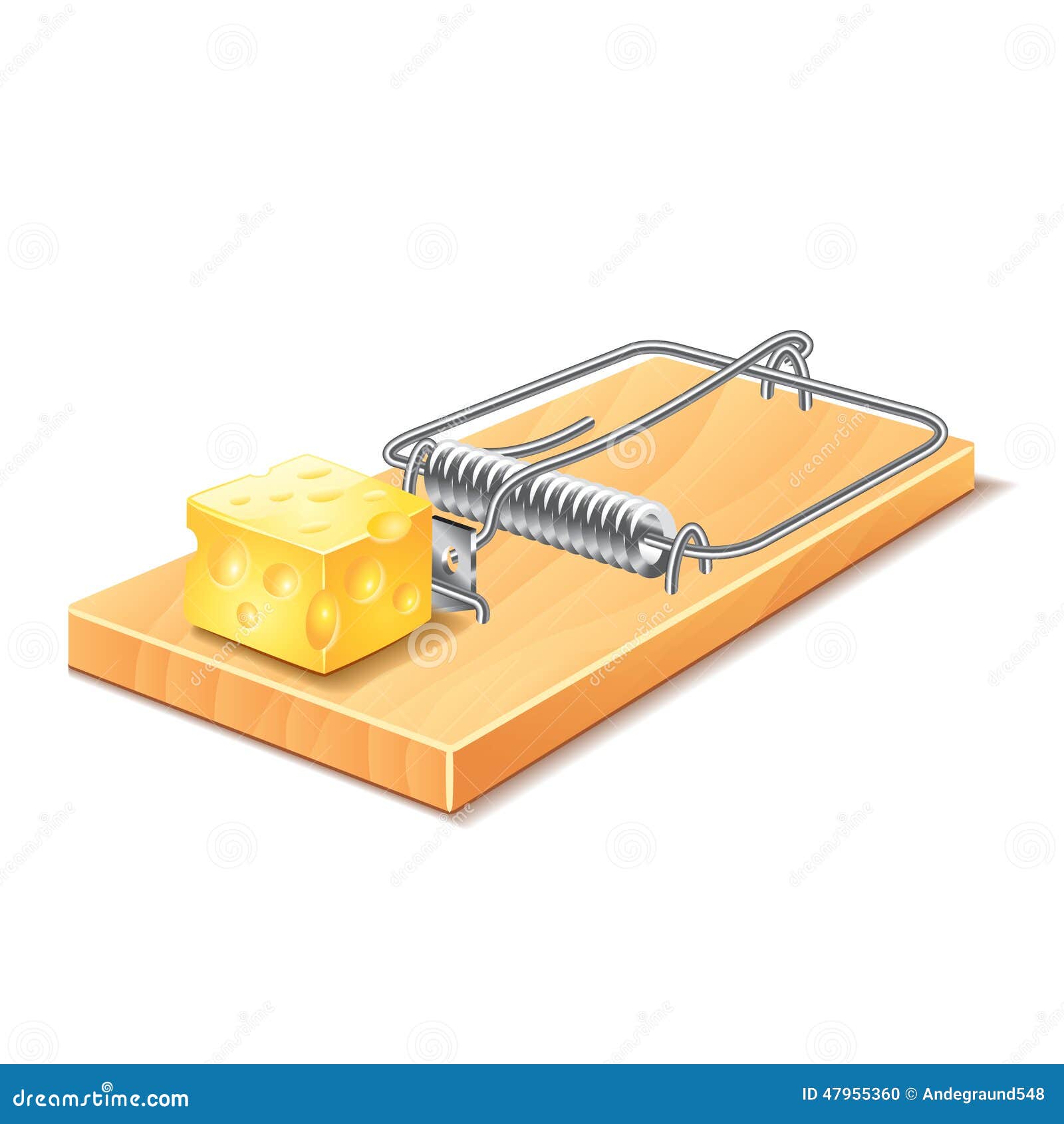 Ratoeira Isolada No Vetor Branco Ilustração do Vetor - Ilustração de ...