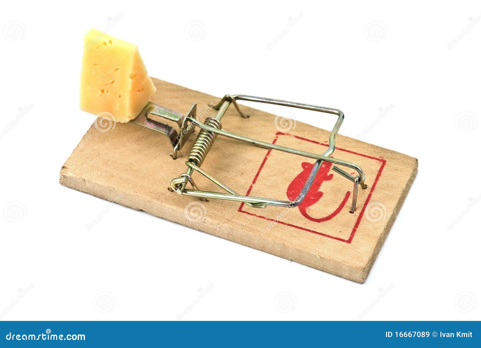 Ratonera imagen de archivo. Imagen de aislado, resortes - 16667089