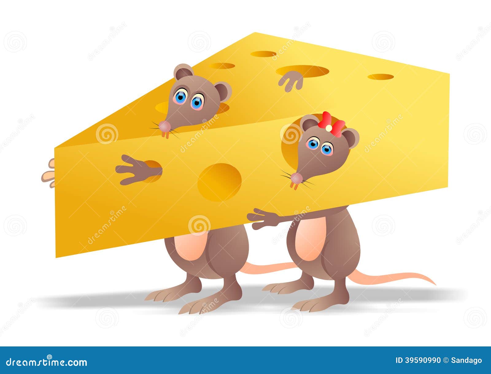 Rats Vector Illustration | CartoonDealer.com #39590990
