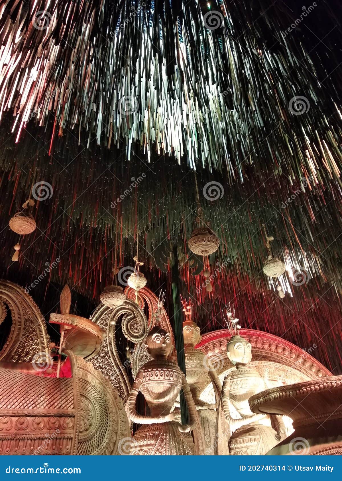 Rattan artwork thim editorial stock image. Image of flower - 202740314