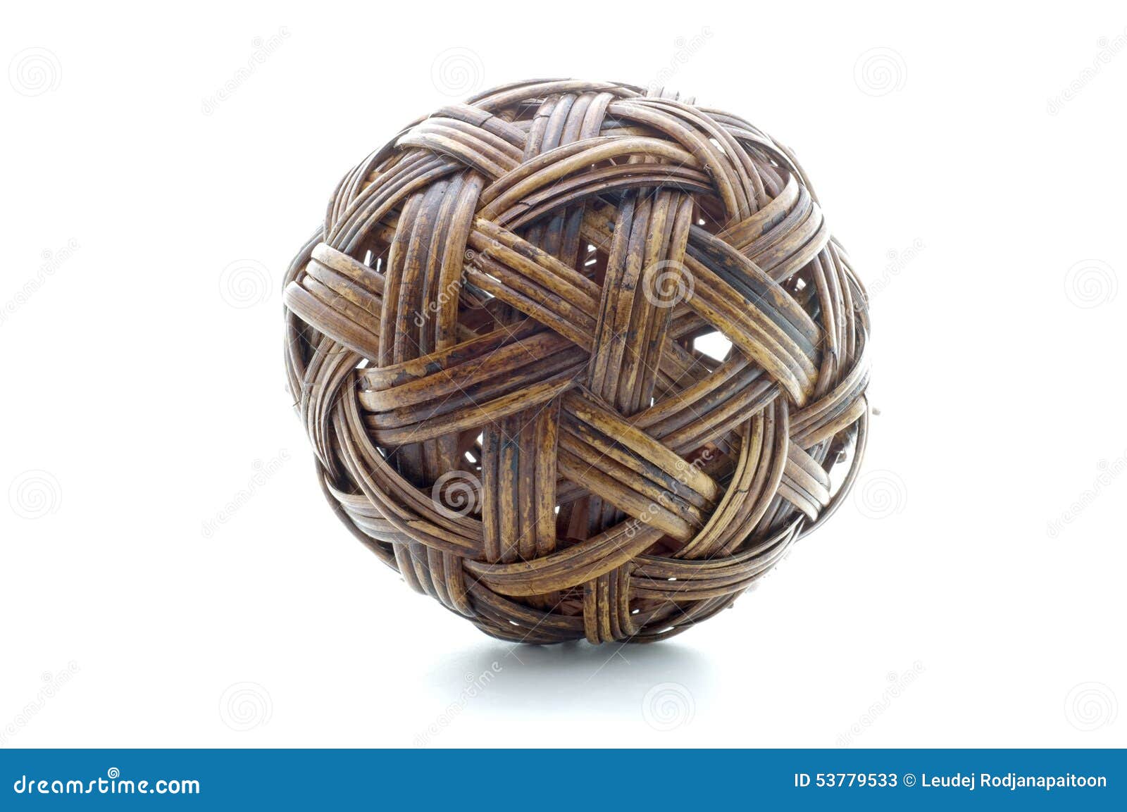 Rattan ball, bamboo ball stock image. Image of kick, game - 53779533