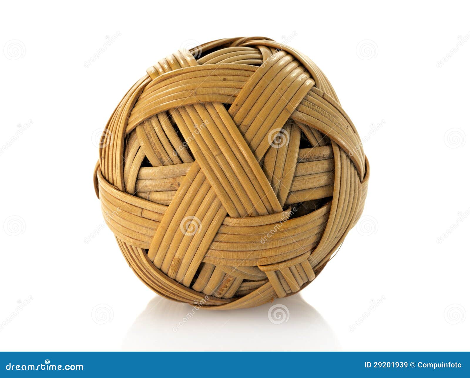 Rattan Ball Used in Asia Sport Stock Image - Image of exercise, takraw ...