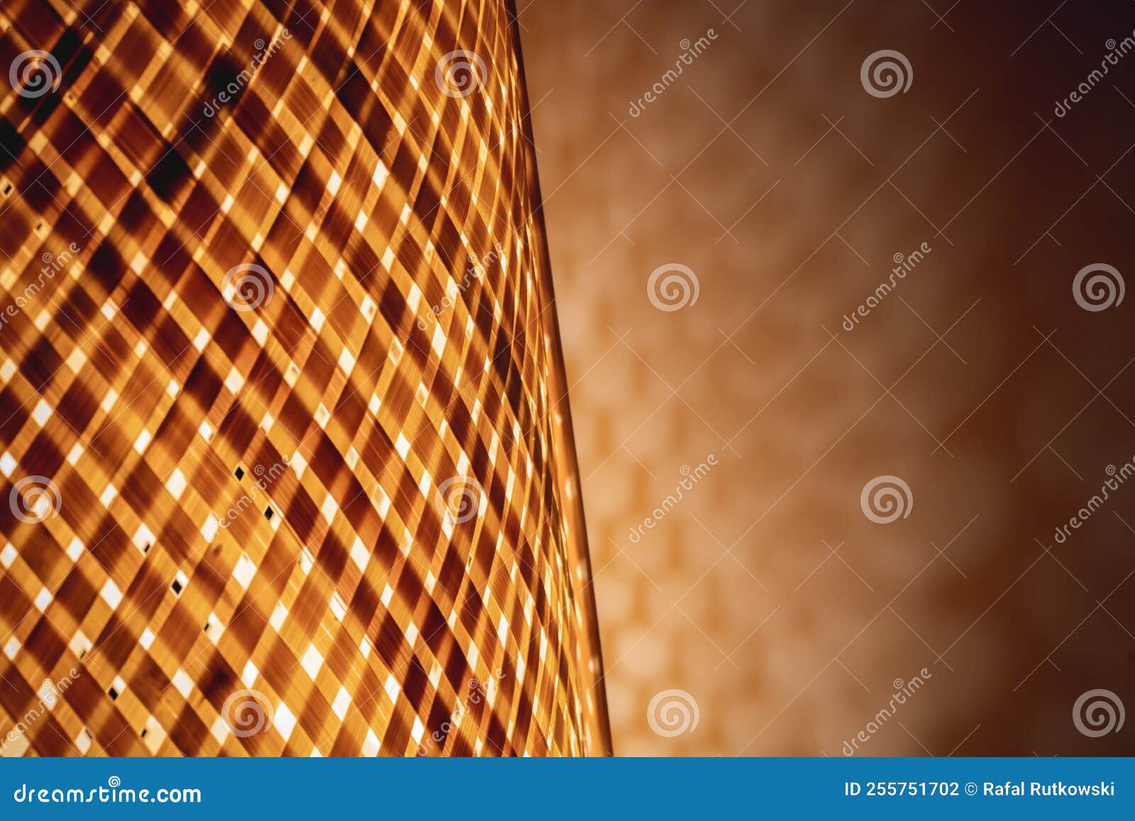 Rattan Lamp Texture. Close Up Stock Photo - Image of design, home ...
