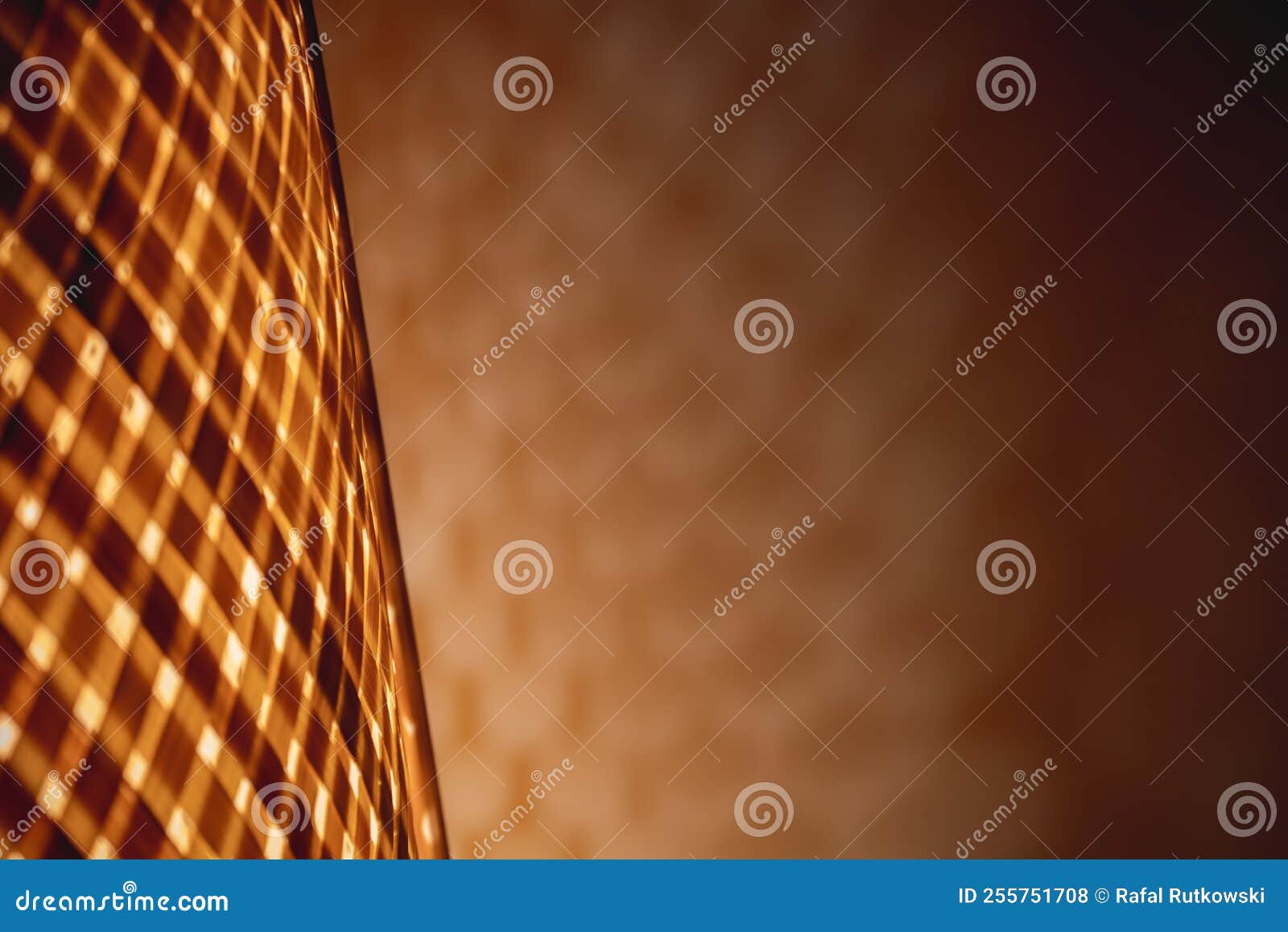 Rattan Lamp Texture. Close Up Stock Photo - Image of light, ceiling ...