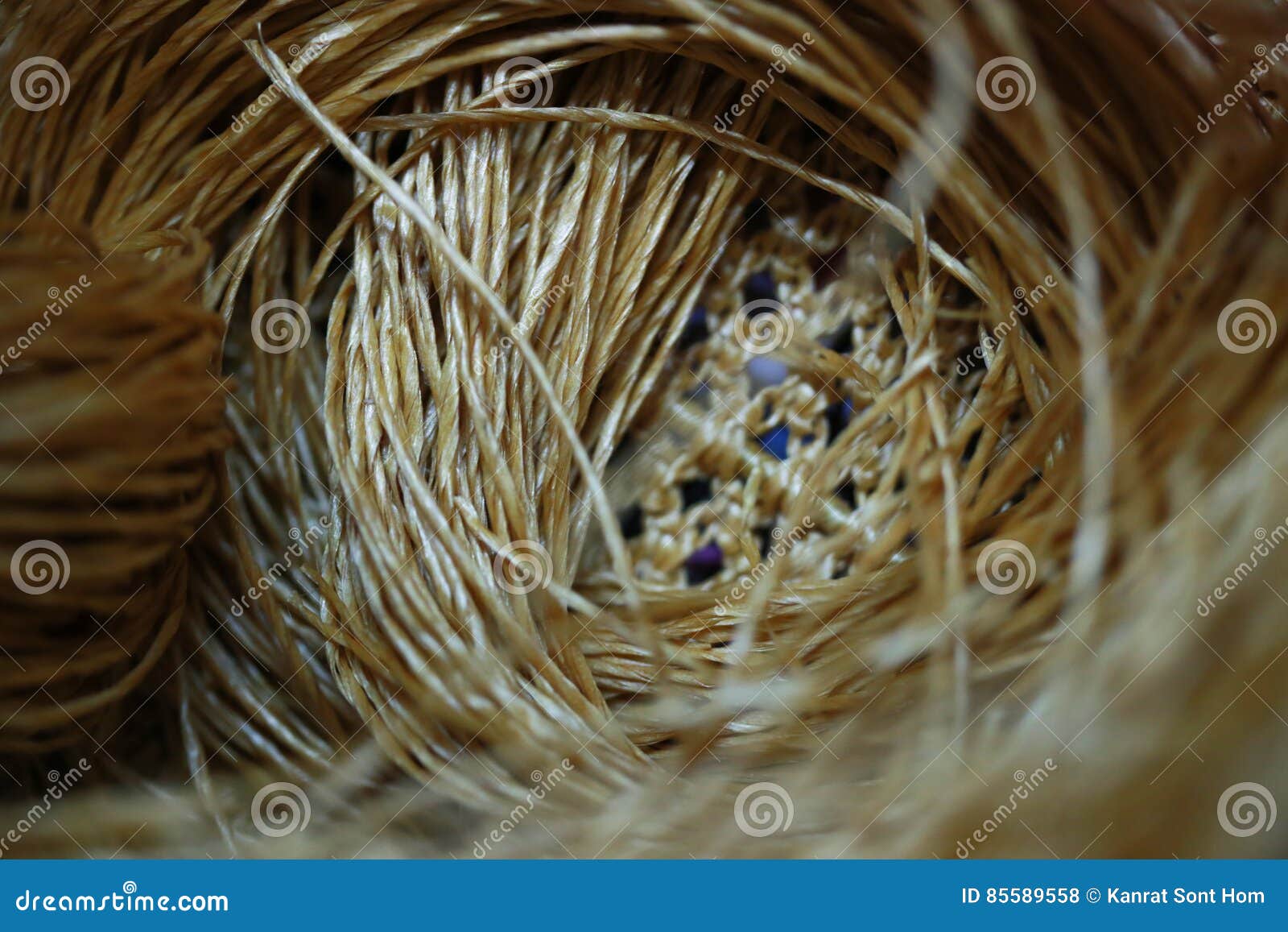 Rattan Strips for Make Baskets, Woven from Willow Twigs. Typically Made ...