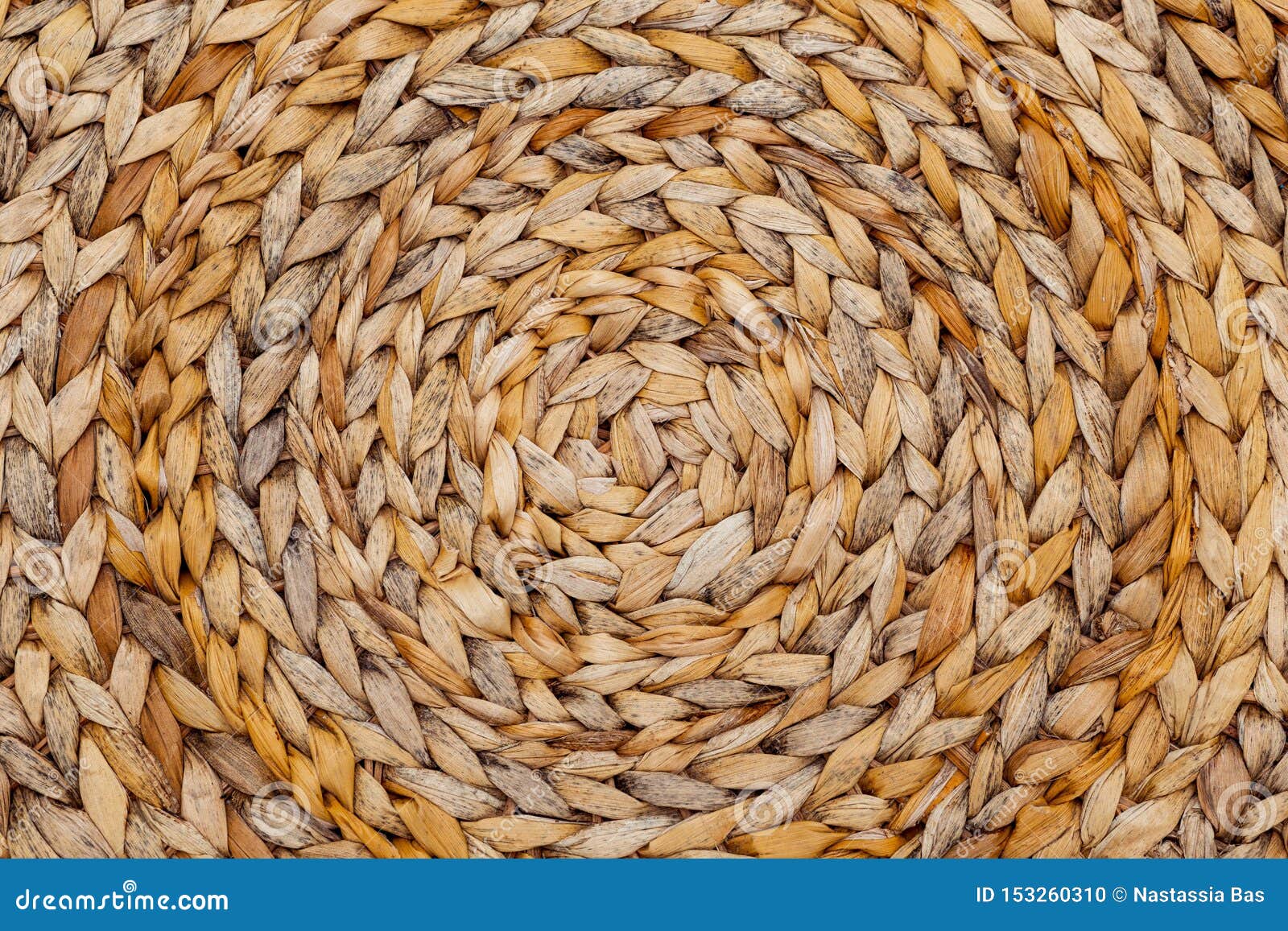 Rattan Texture, Circle. Pattern Stock Photo - Image of decor, handmade ...