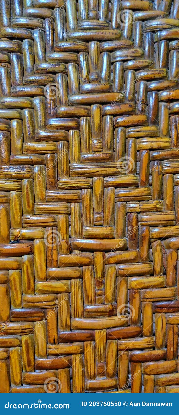Rattan Texture Hand Made for Background Stock Photo - Image of ...