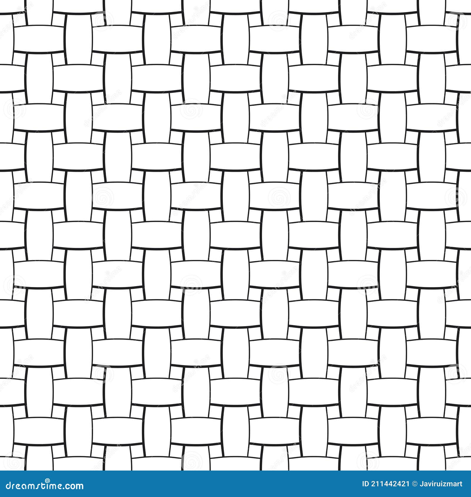 Rattan Texture Seamless Pattern Stock Vector - Illustration of natural ...