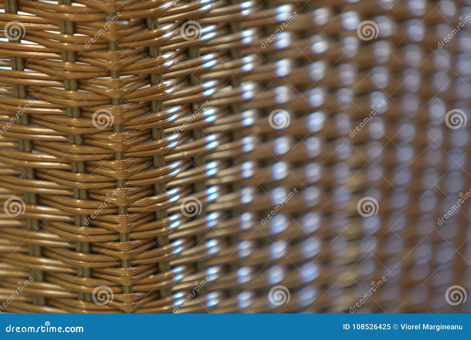Rattan / Wicker Seamless Pattern, Background, with Shallo Stock Image ...