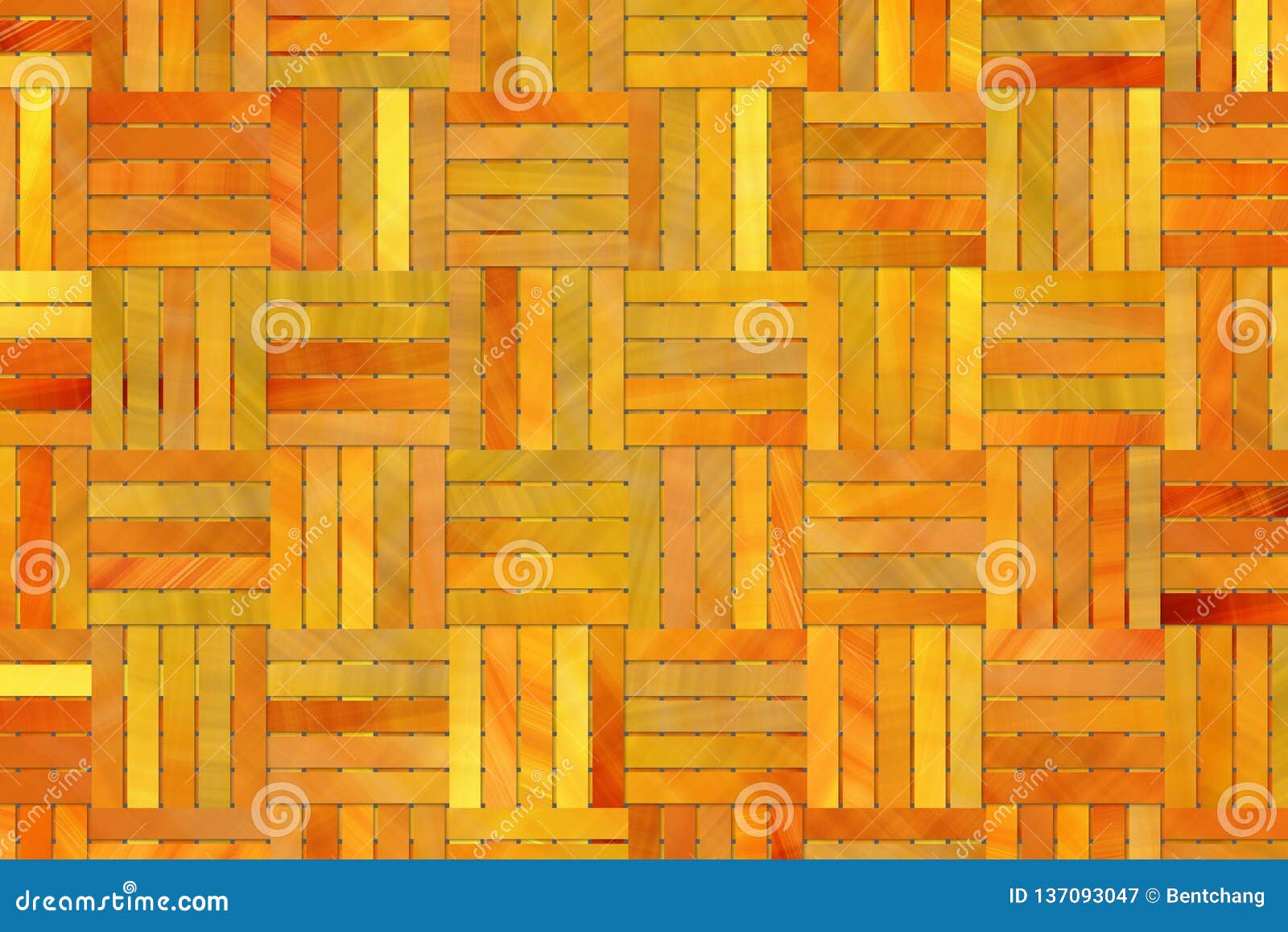 Rattan Woven Mat, Background or Texture for Design. Stock Image - Image ...