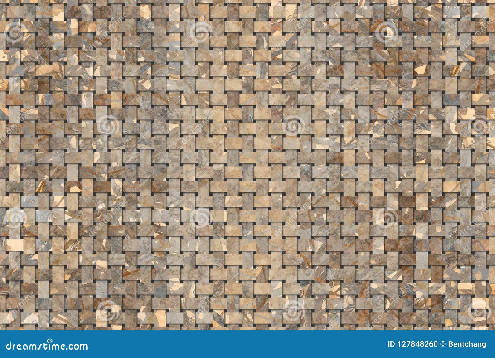Rattan Woven Mat Pattern, Background or Texture for Design. Stock Photo ...