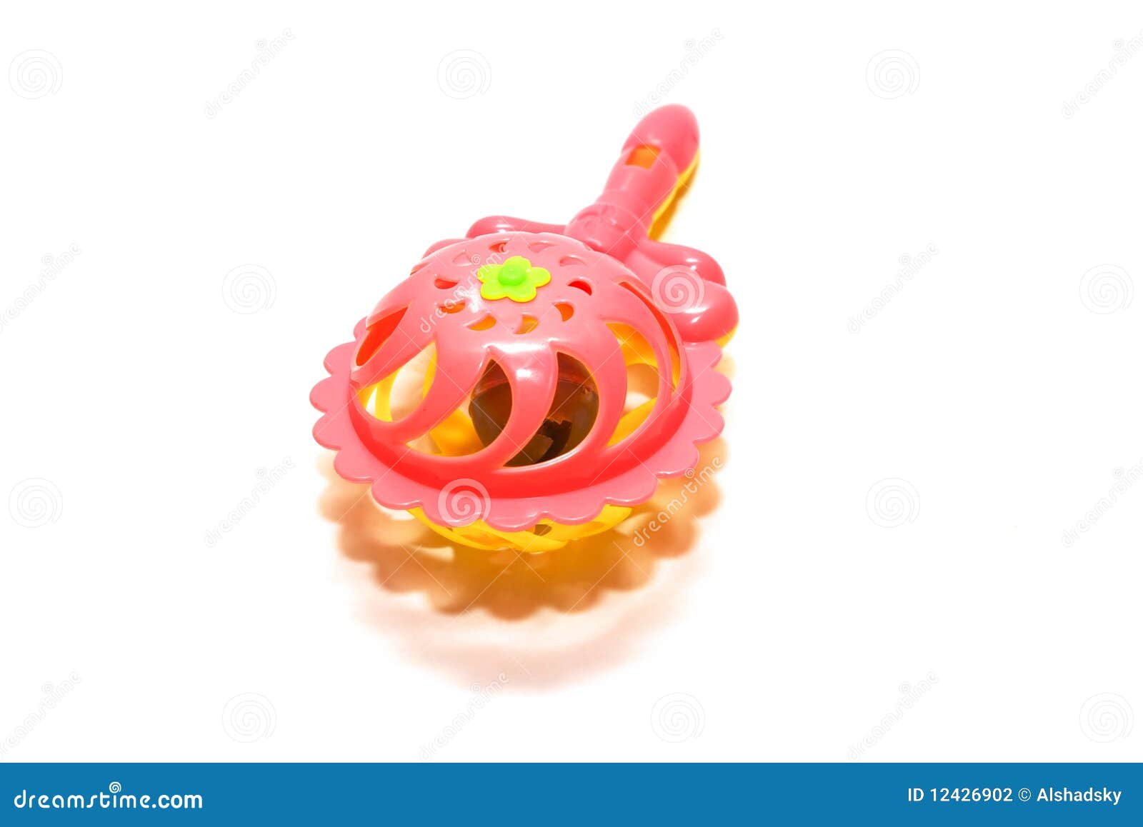 Rattle stock photo. Image of rattle, childhood, plastic - 12426902