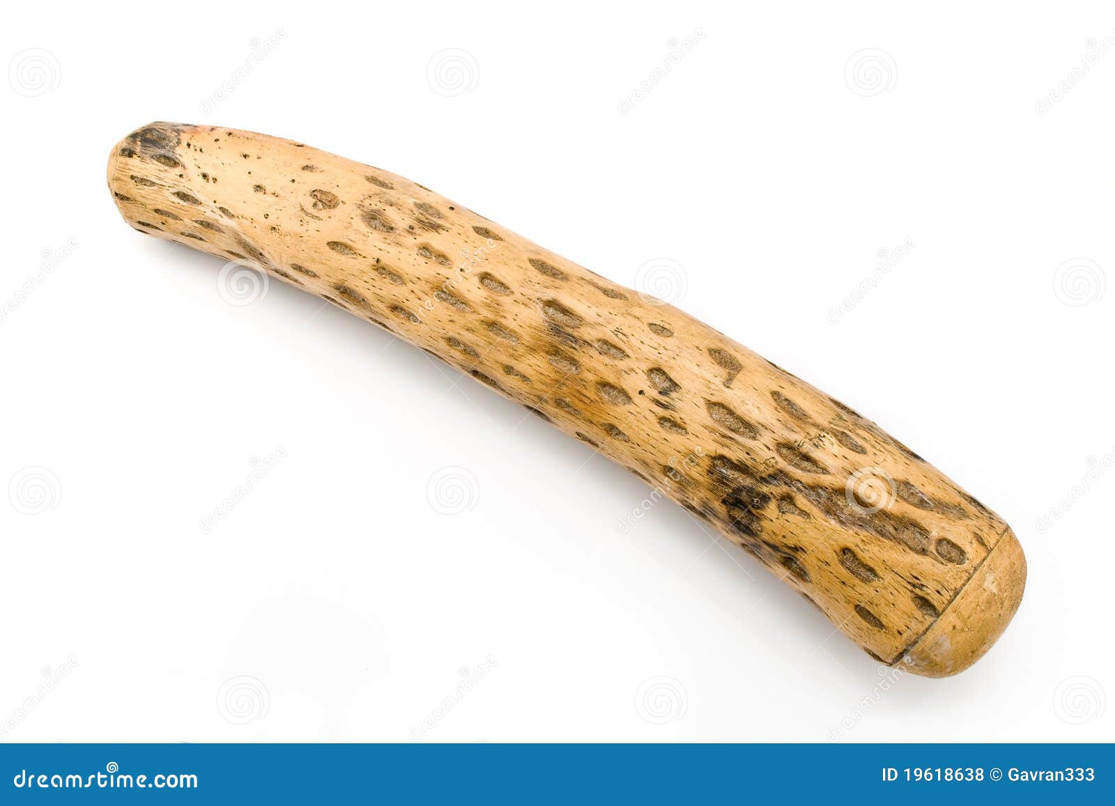 Rattle-shaker Made of Exotic Wood Stock Photo - Image of band, culture ...