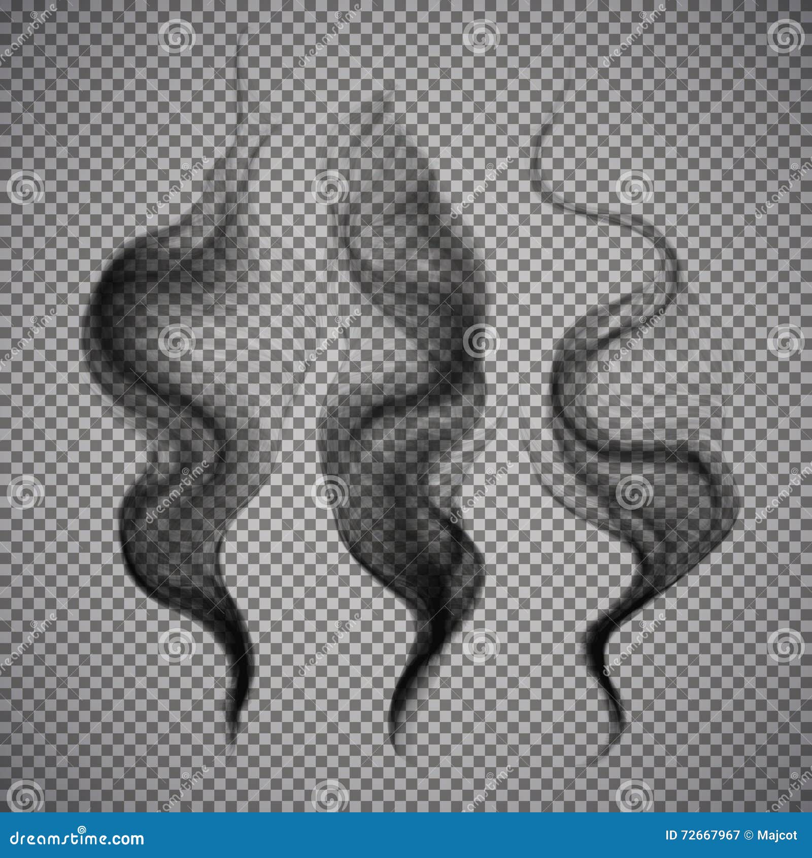 Rauch transparent vektor abbildung. Illustration von konzept - 72667967