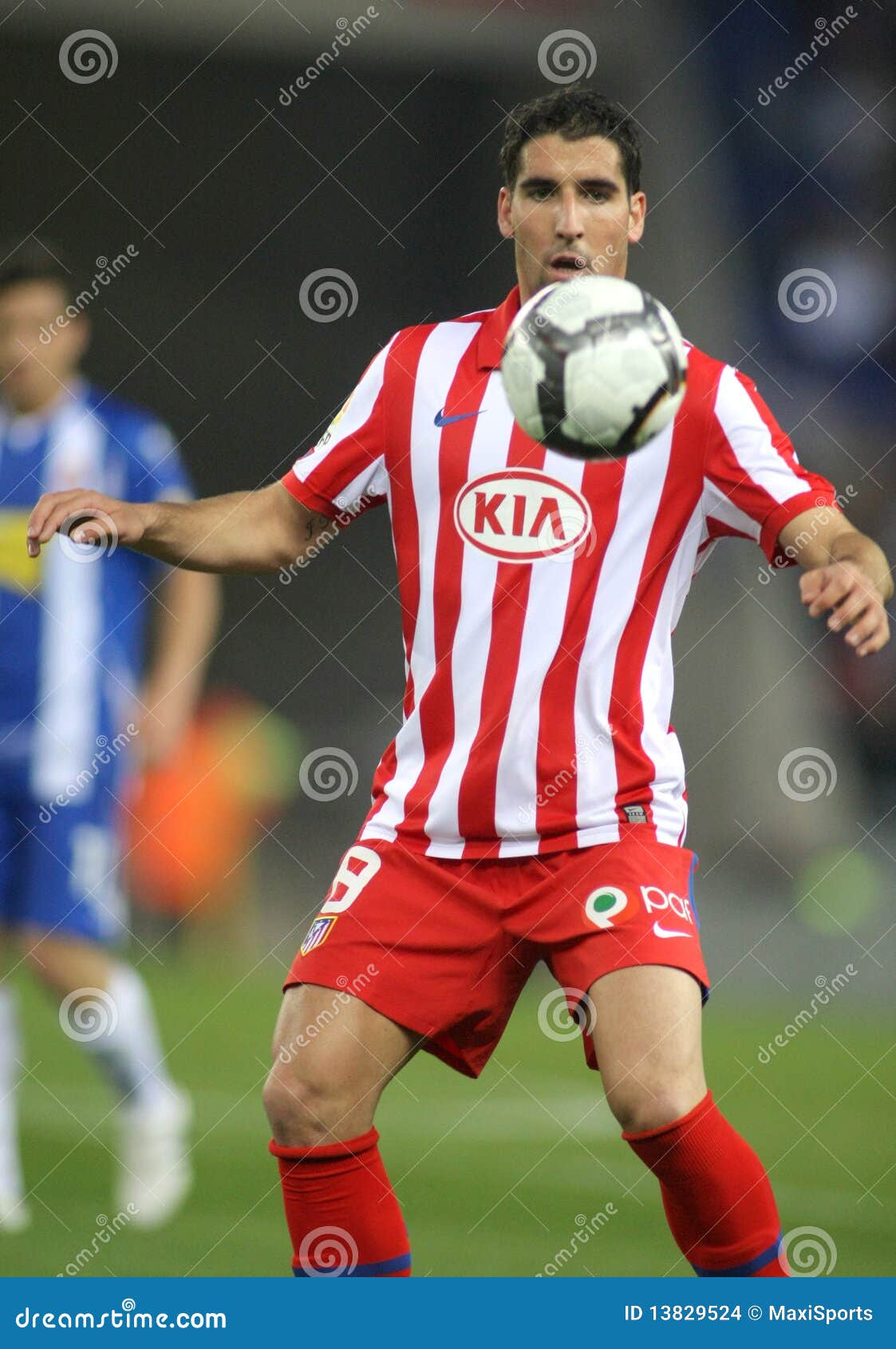 Raul Garcia of Atletico De Madrid Editorial Stock Image - Image of ...