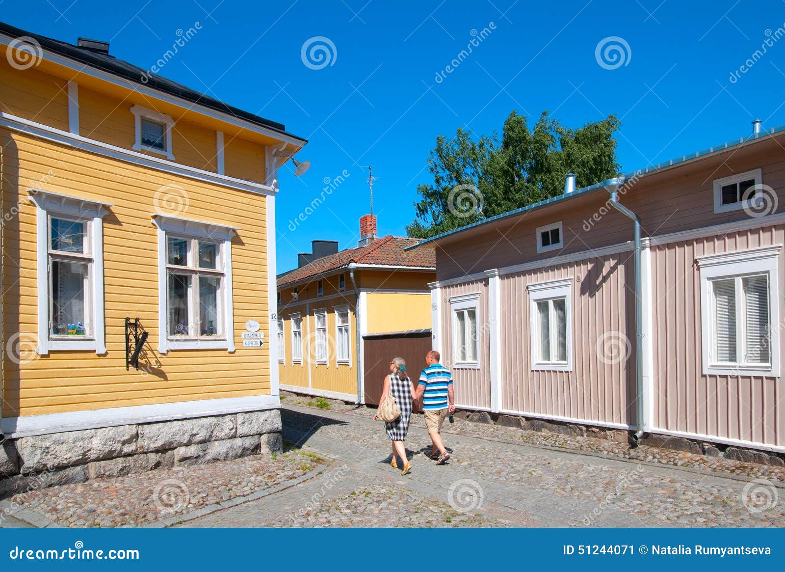 Rauma finland Gamla Rauma redaktionell bild. Bild av landskap - 51244071